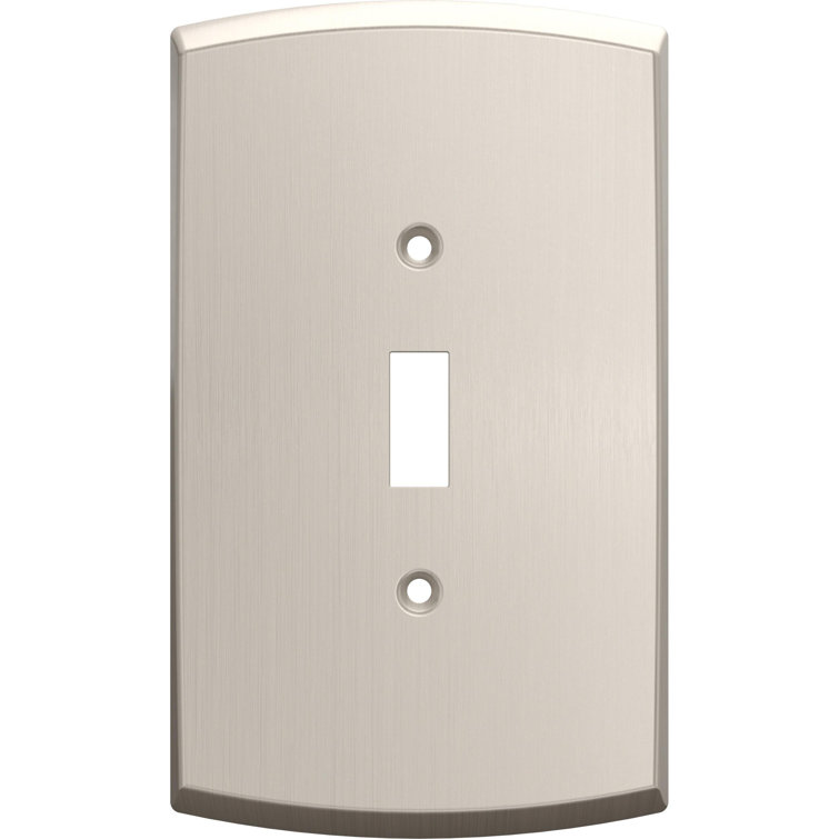 Franklin Brass Soft Arch 1-Gang Oversized Light Switch/Toggle Cover ...