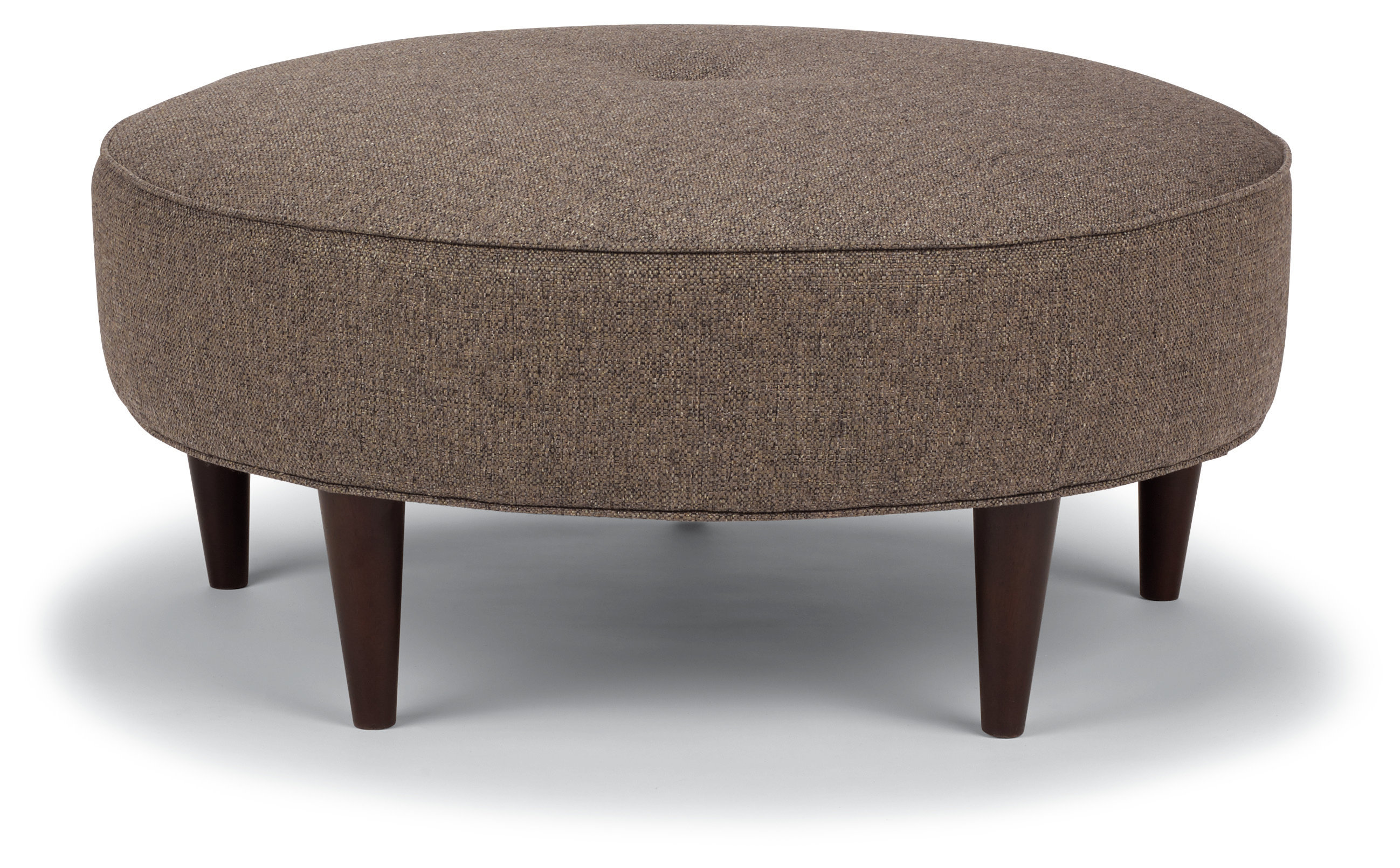 Birch Lane™ Dispatch Round Bench Ottoman - Wayfair Canada