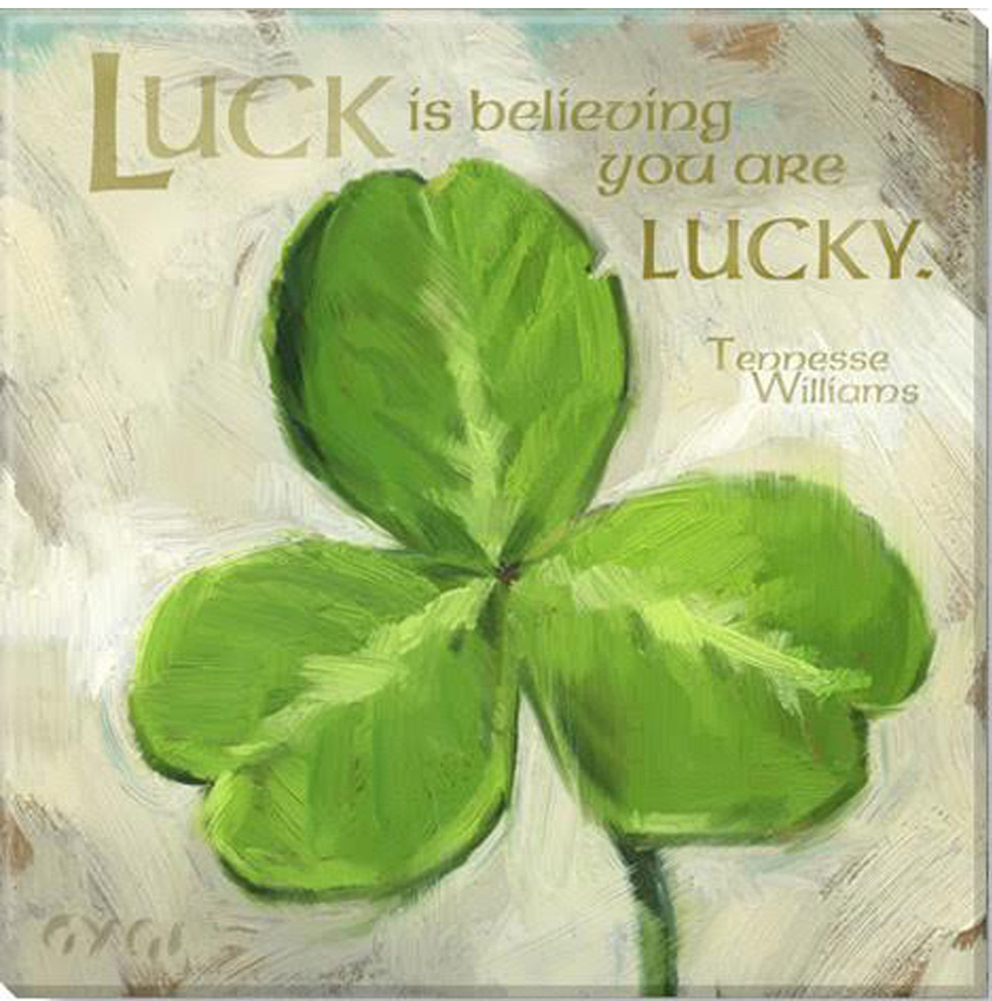 In Living Inspirational Shamrock Giclee Wall Art - Wayfair Canada