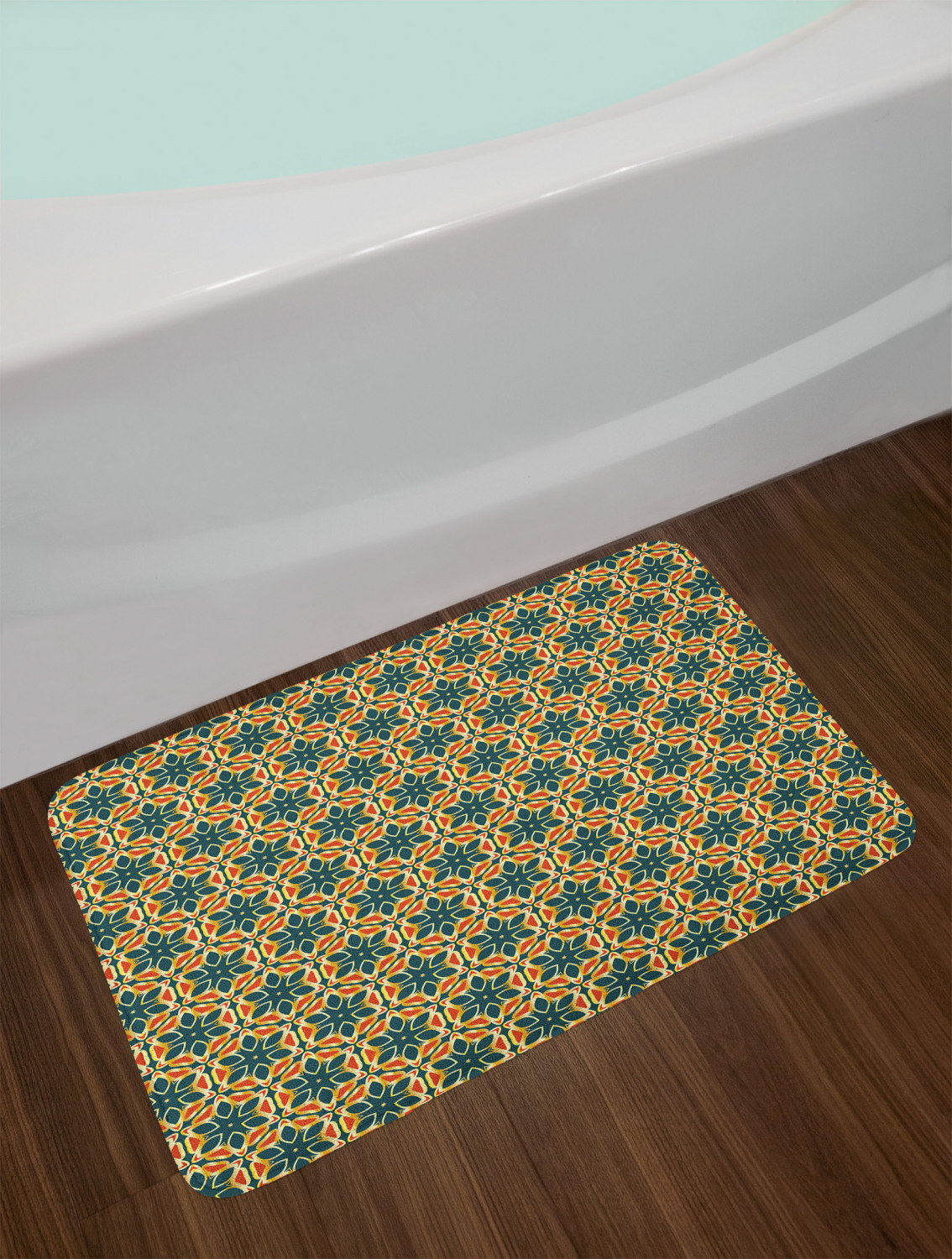 East Urban Home Moroccan Bath Rug | Wayfair