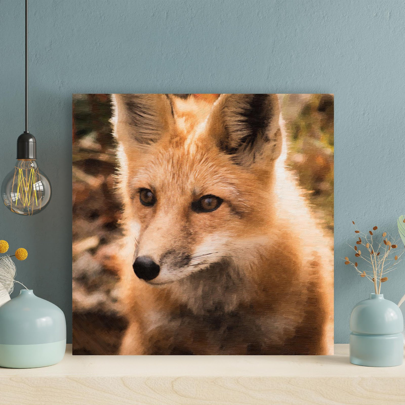 Loon Peak® " Brown And White Fox On Brown Ground During Daytime ...