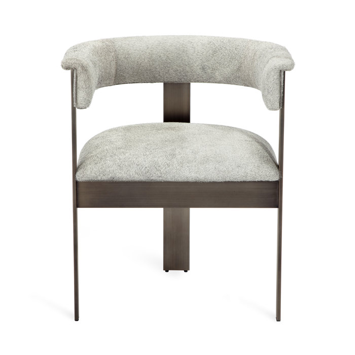 Interlude Darcy Solid Back Arm Chair | Wayfair