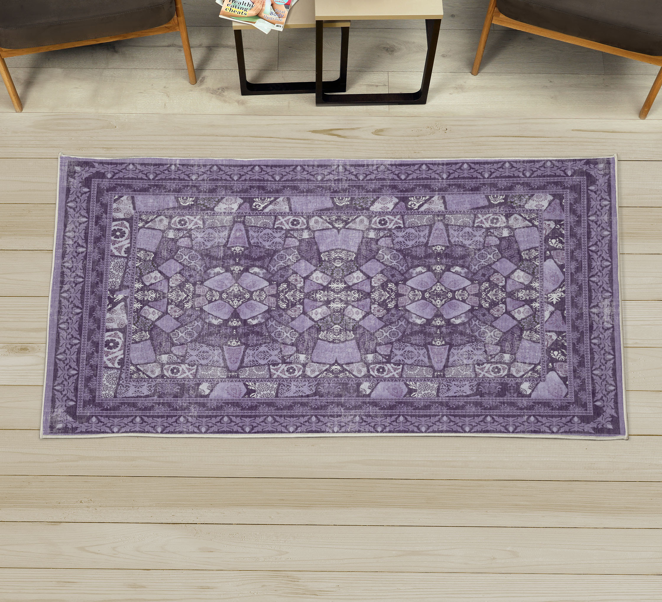 East Urban Home Modern Decorative Area Rug Carpet for Bedroom and Dorm ...