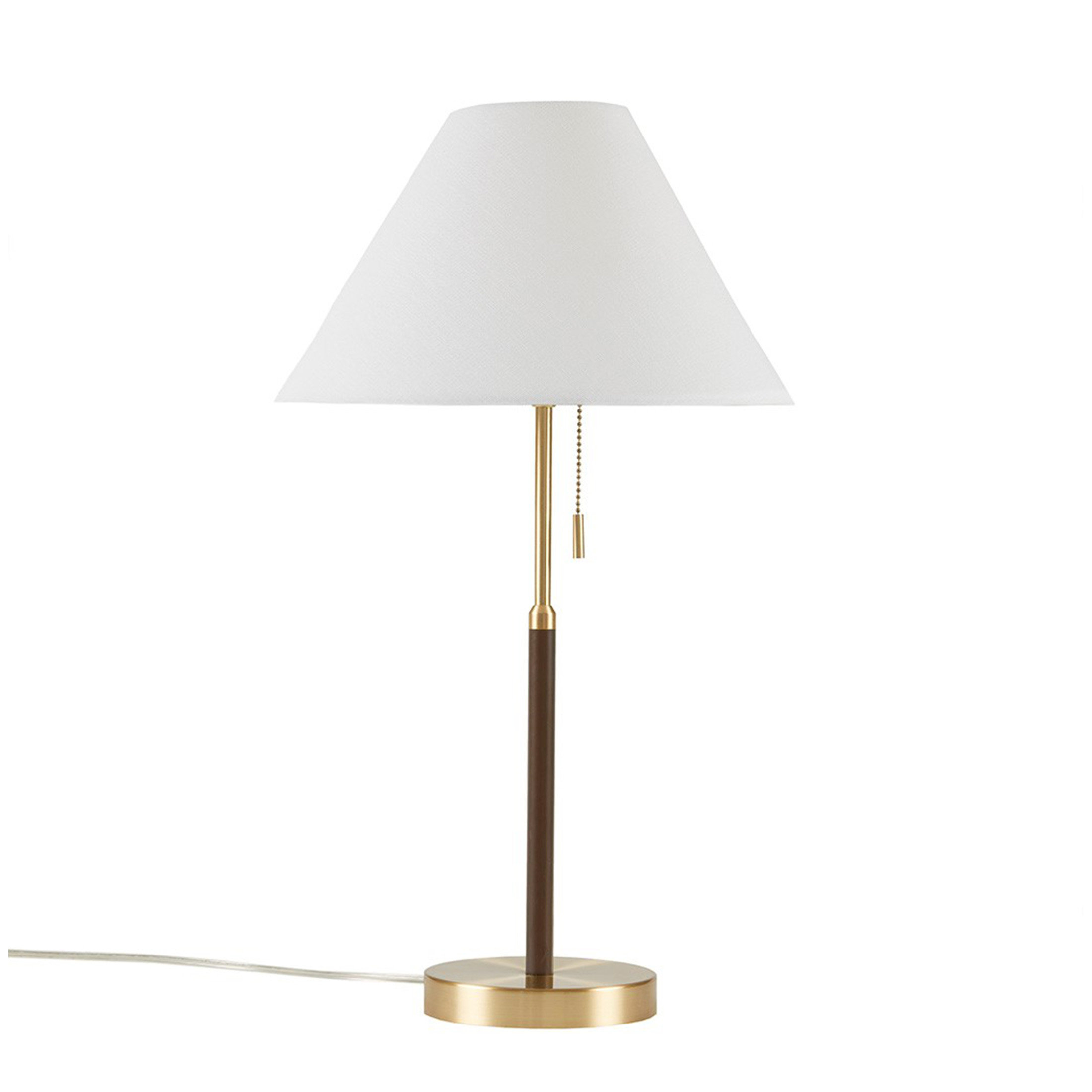 Mercer41 Two Tone Pull-chain Table Lamp | Wayfair