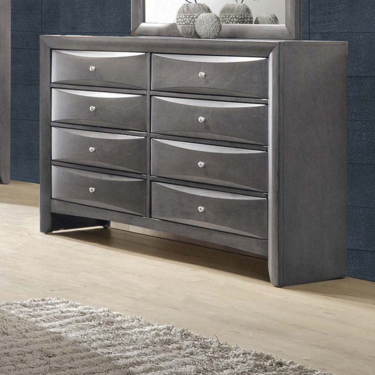 Red Barrel Studio® Jussica 8 - Drawer Dresser & Reviews | Wayfair