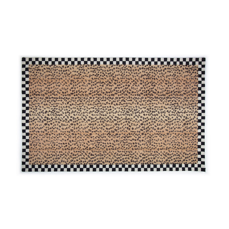MacKenzie-Childs Cheetah 5' x 8' Rug | Wayfair