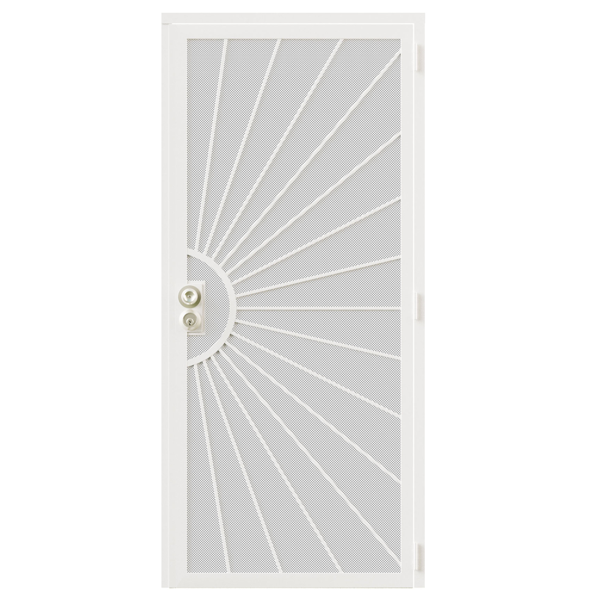 ARK DESIGN Prehung Door Security door Universal/Reversible Hinging ...