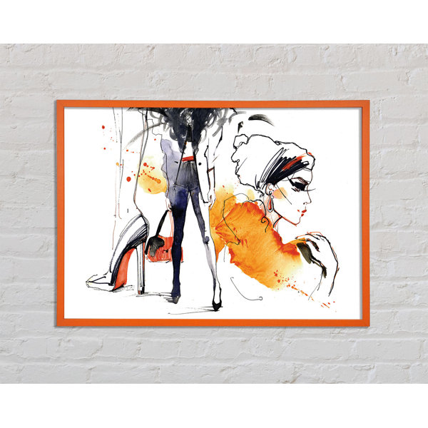 Canora Grey Angelus Shoes Bag Done - Single Picture Frame Art Prints ...