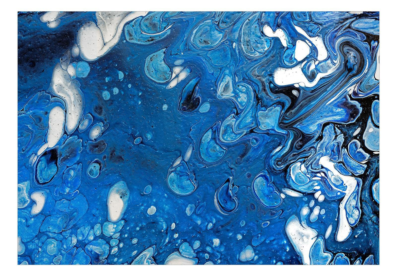 Brayden Studio Abstract Wallpaper Wall Mural - Blue Stream - Wayfair Canada