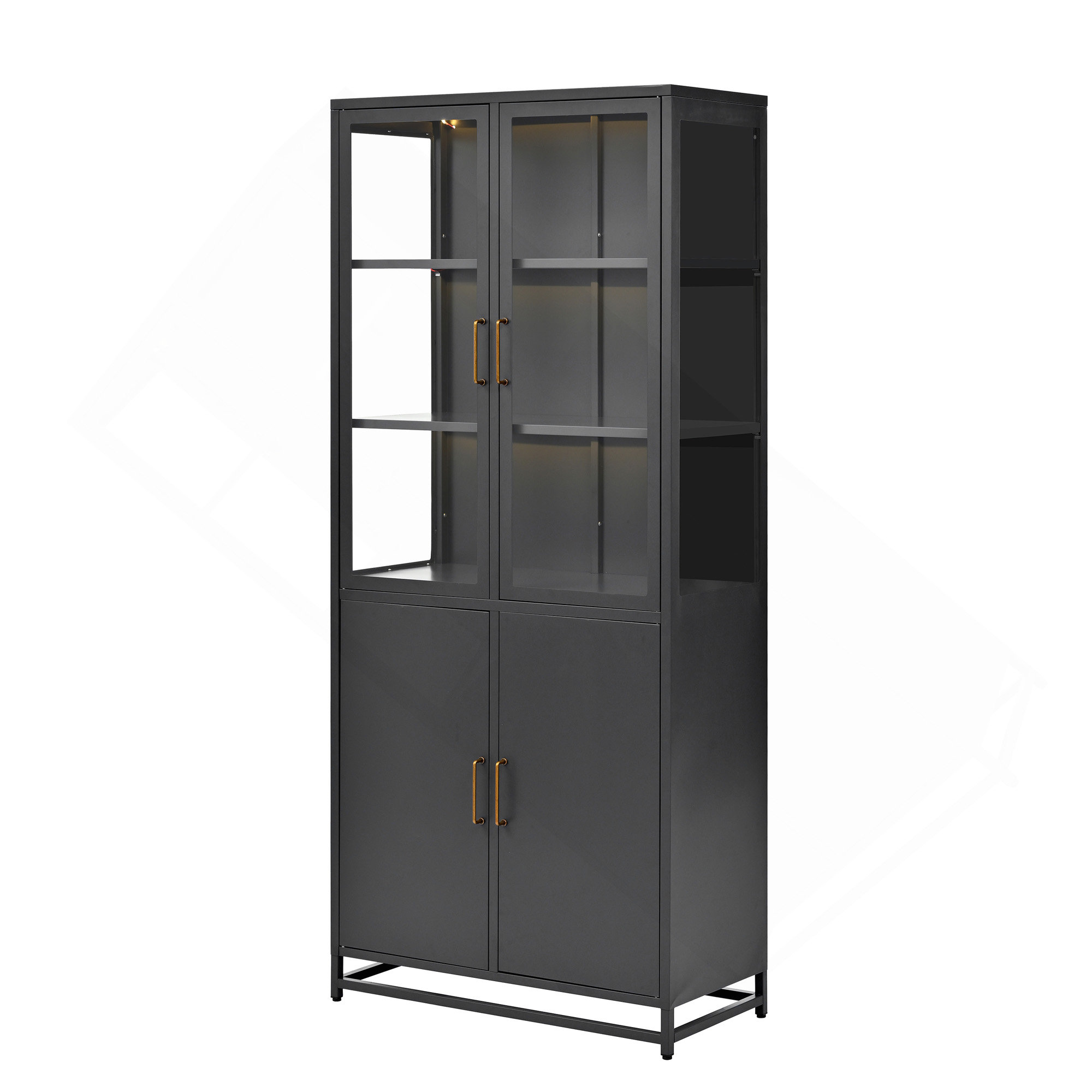 Brayden Studio® Versatile Display Cabinet With Advanced Features For ...