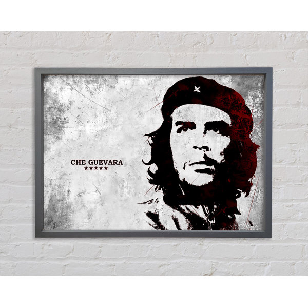 Bright Star Che Guevara Red - Single Picture Frame Art Prints on Canvas ...