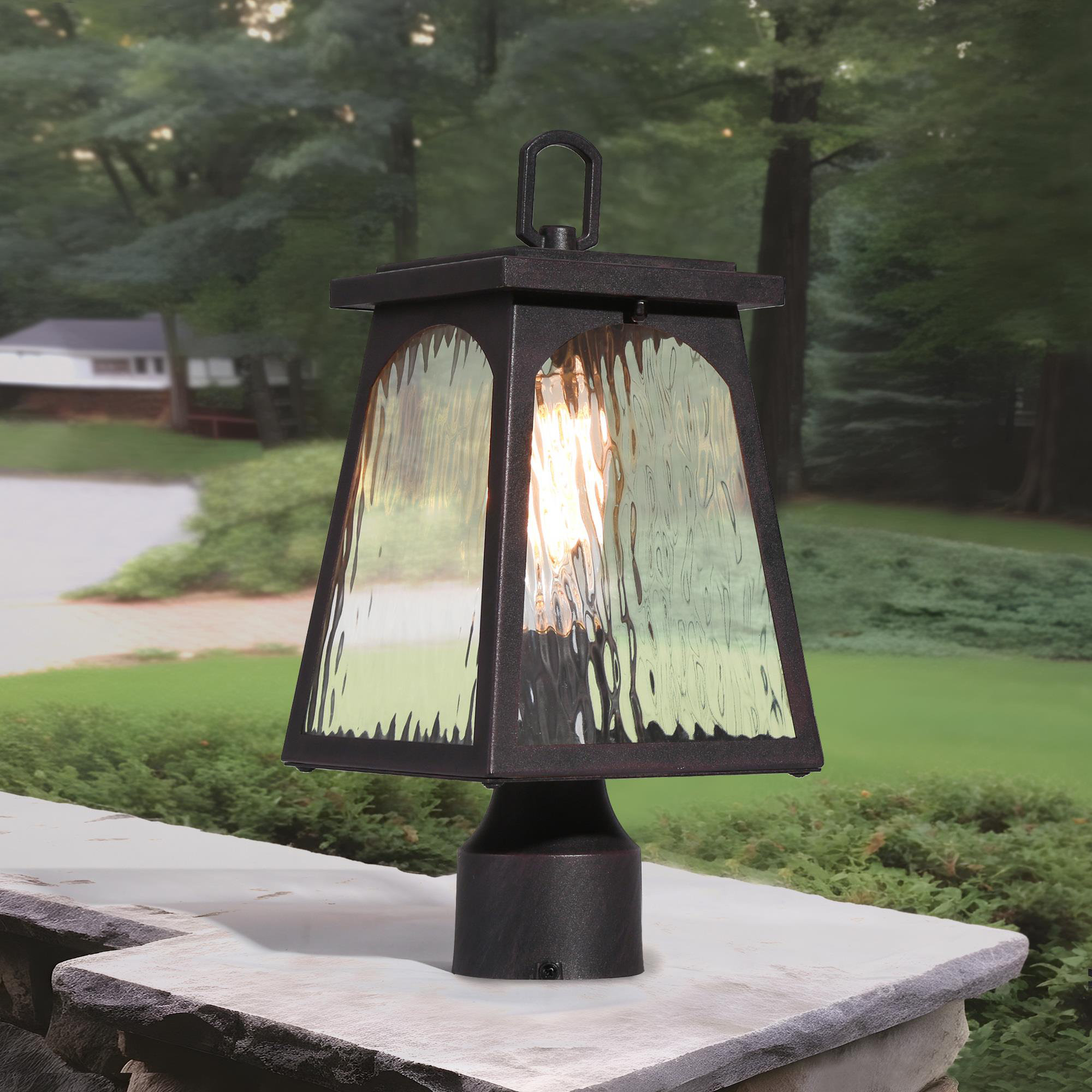 Optimant Lighting 1-Light 14.6'' Tall Head Lantern - Wayfair Canada