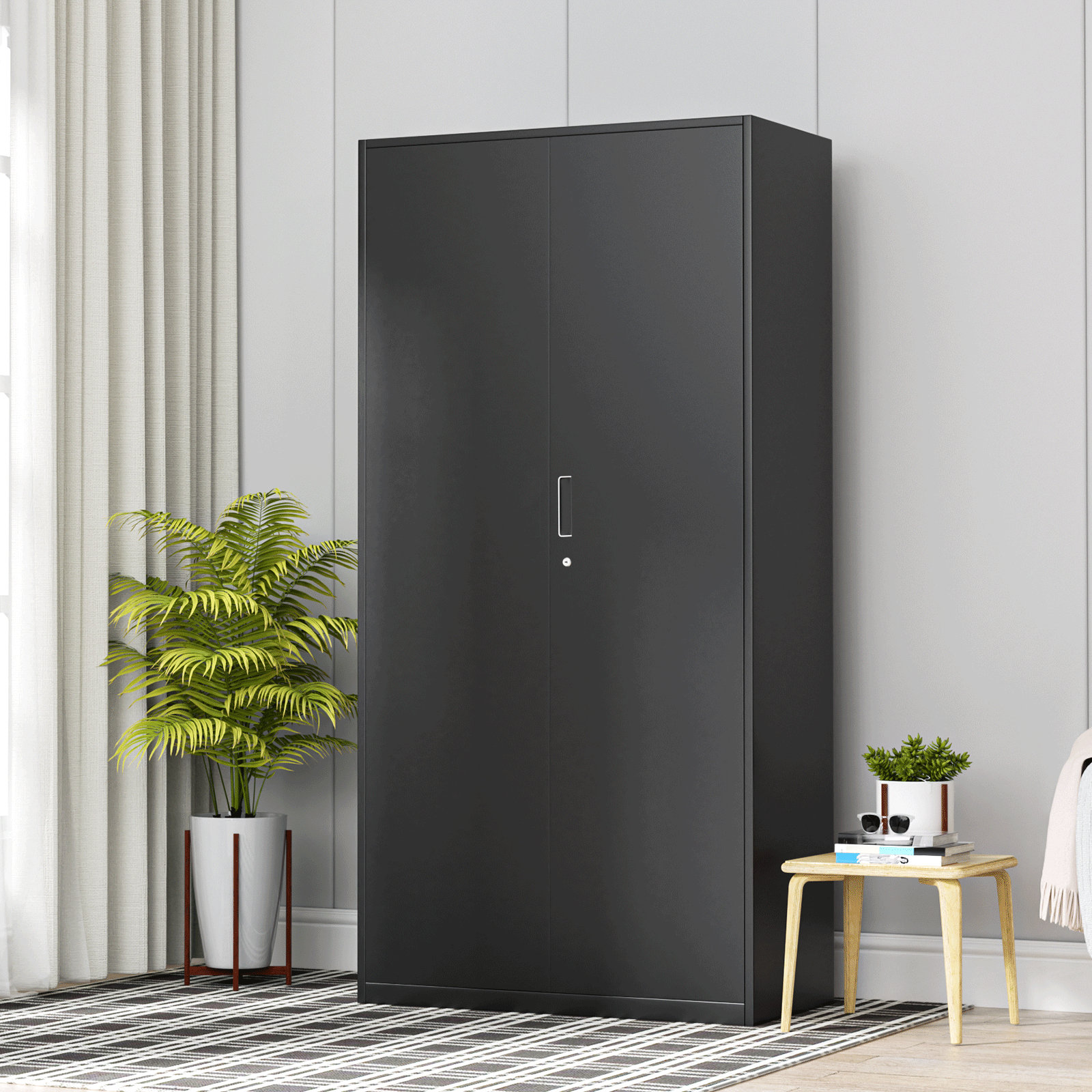 Bring Home Furniture Metal Storage Cabinets With Lock - Wayfair Canada