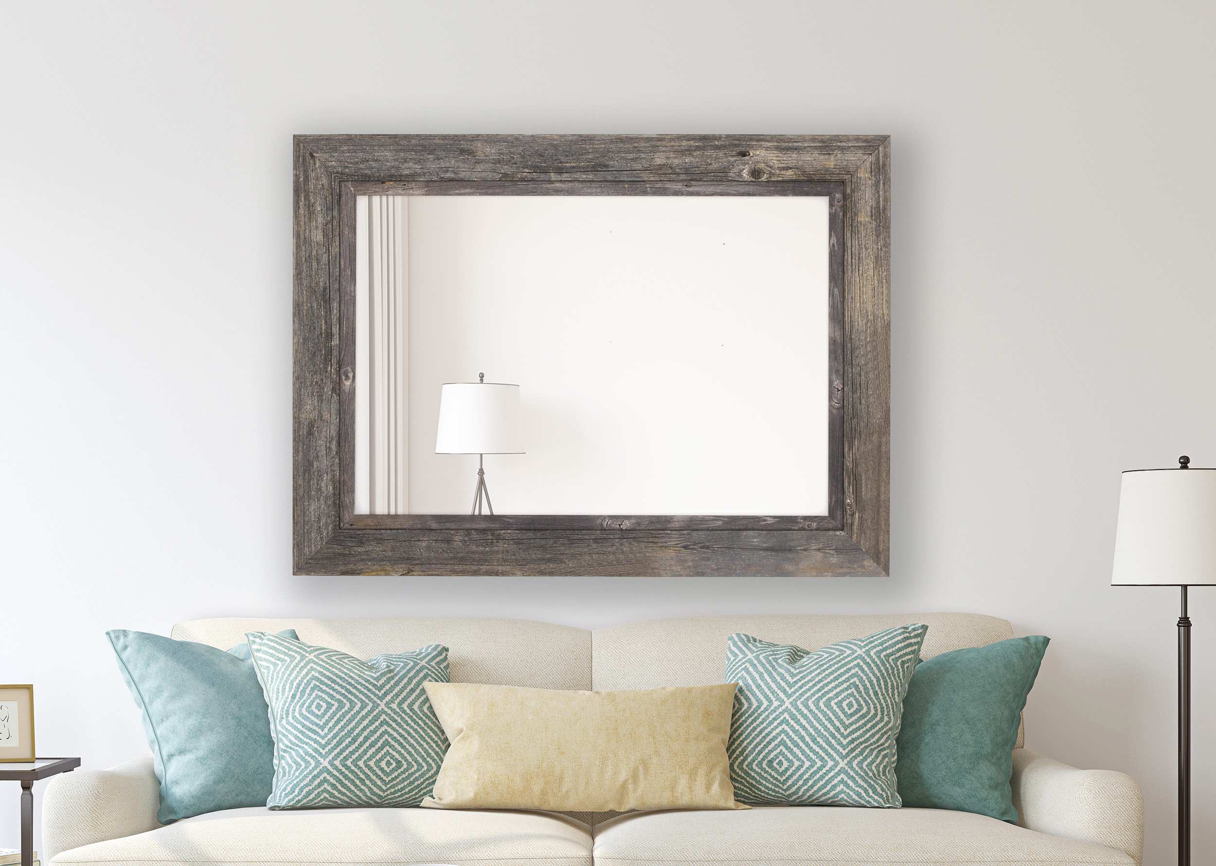 Union Rustic Lalutha Distressed Mirror & Reviews | Wayfair