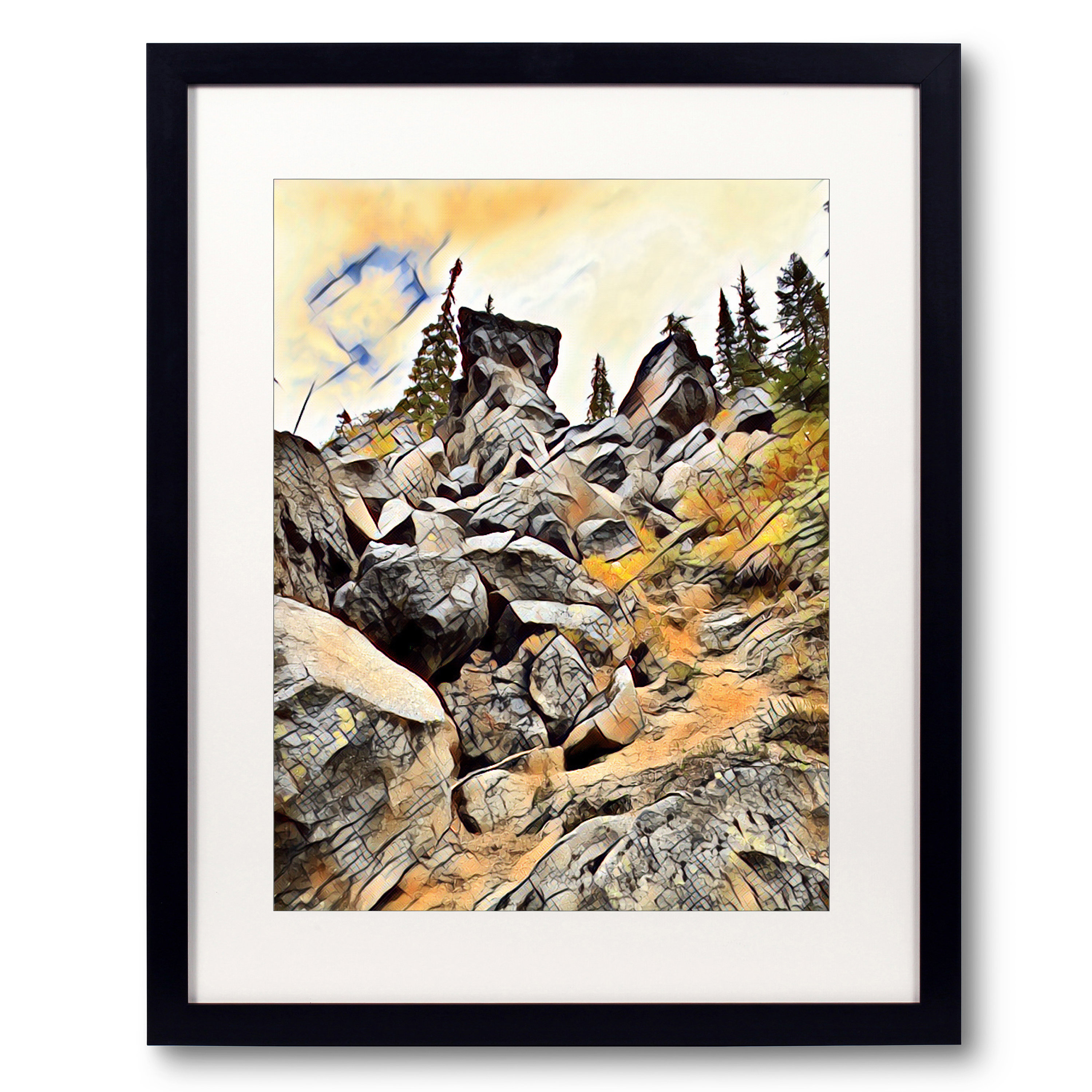 Made & Curated Takh Takh Lava Flow By Tanna Gx - Wayfair Canada