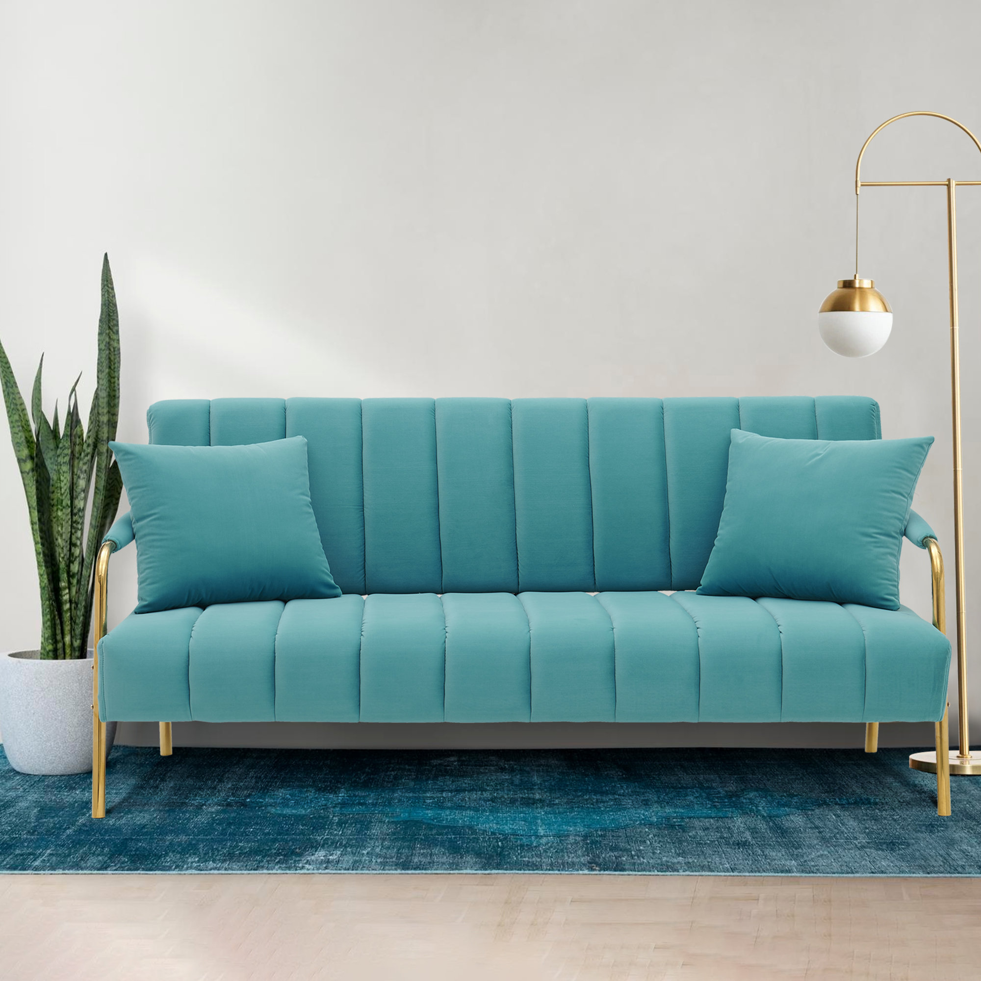 Mercer41 Jayly 60.63'' Upholstered Sofa | Wayfair