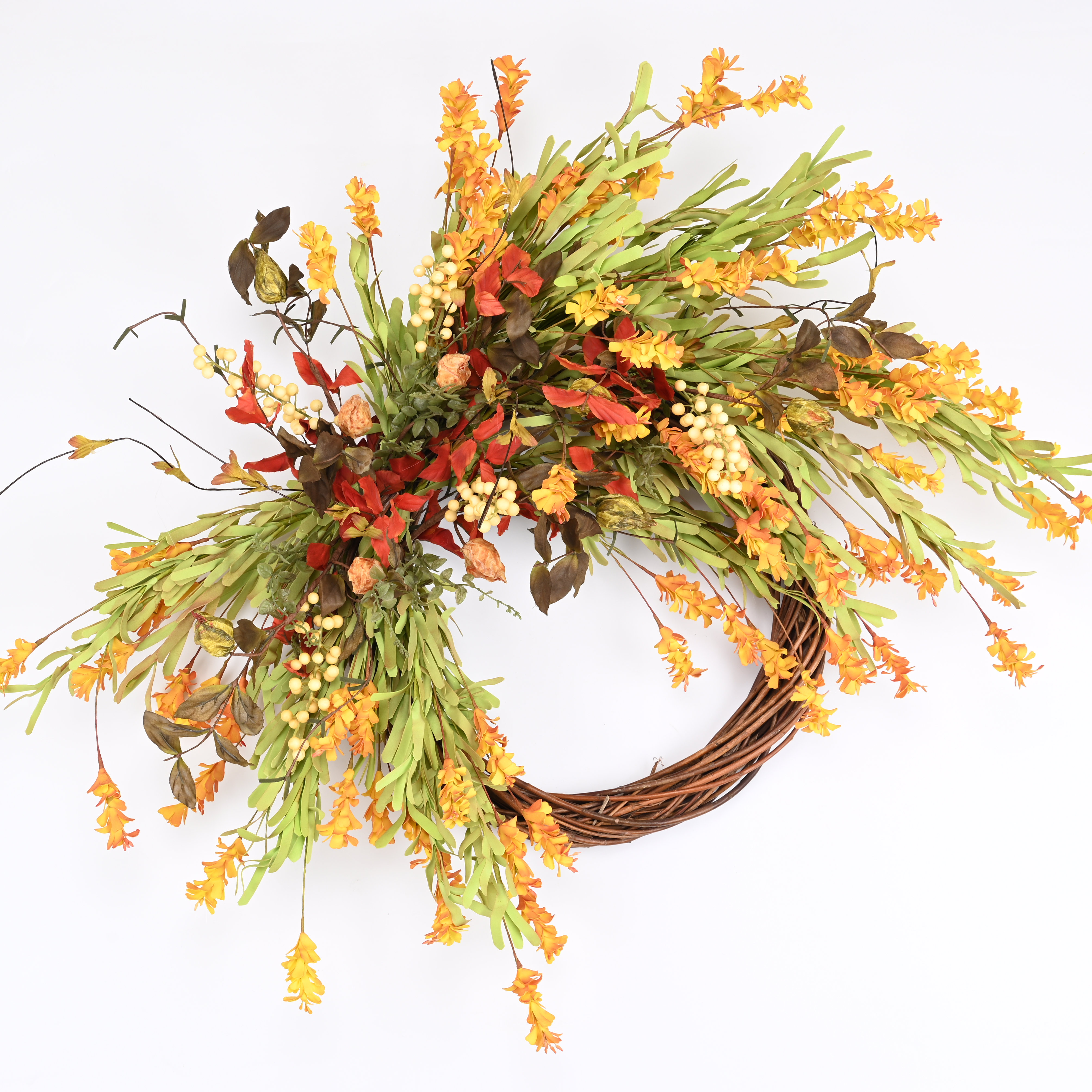 Primrue Gavalas Fall Berry 26" Wreath | Wayfair