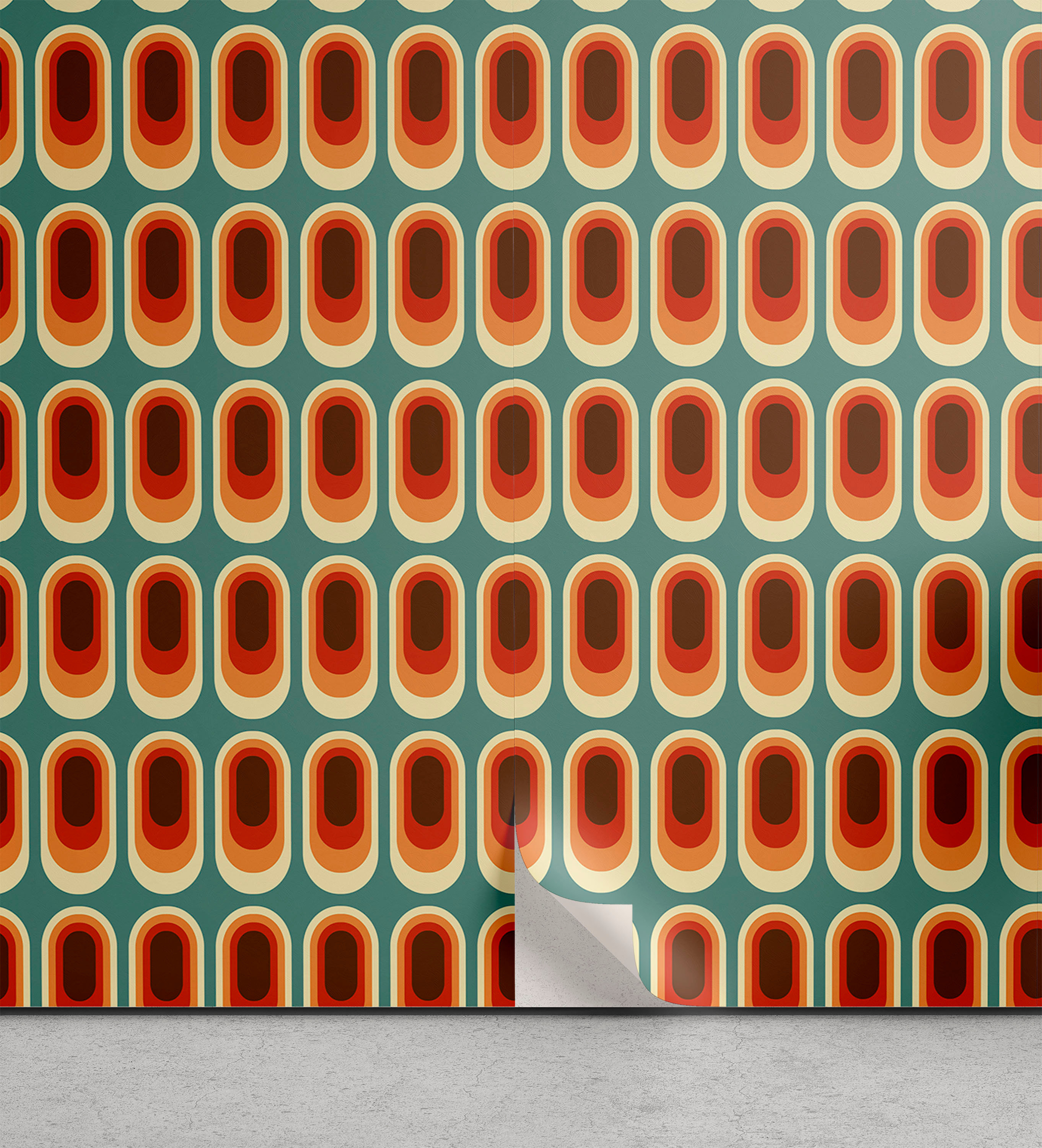 Wrought Studio™ Chenaya Vintage Peel and Stick Wallpaper Panel | Wayfair