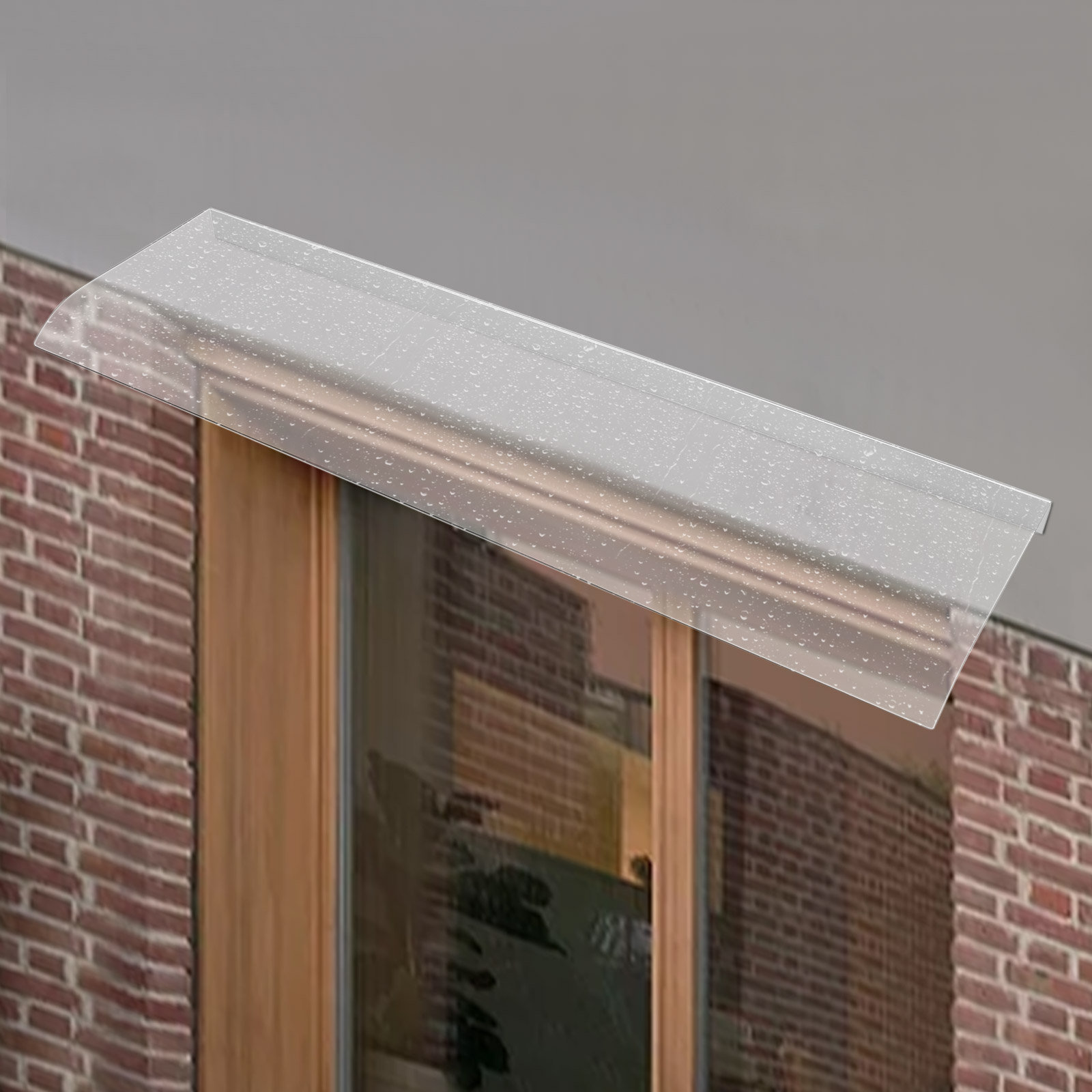 DENFER Slope Window Awning in Clear & Reviews | Wayfair