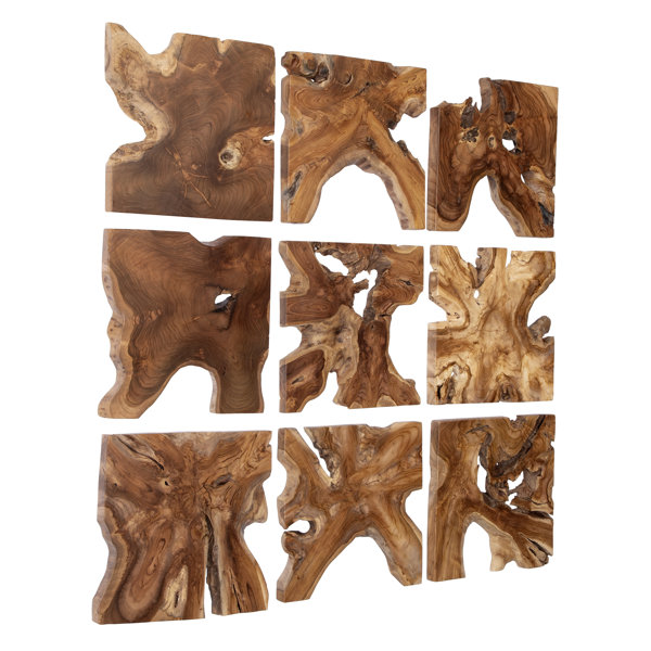 Uttermost Talia Wood Wall Decor Set | Wayfair