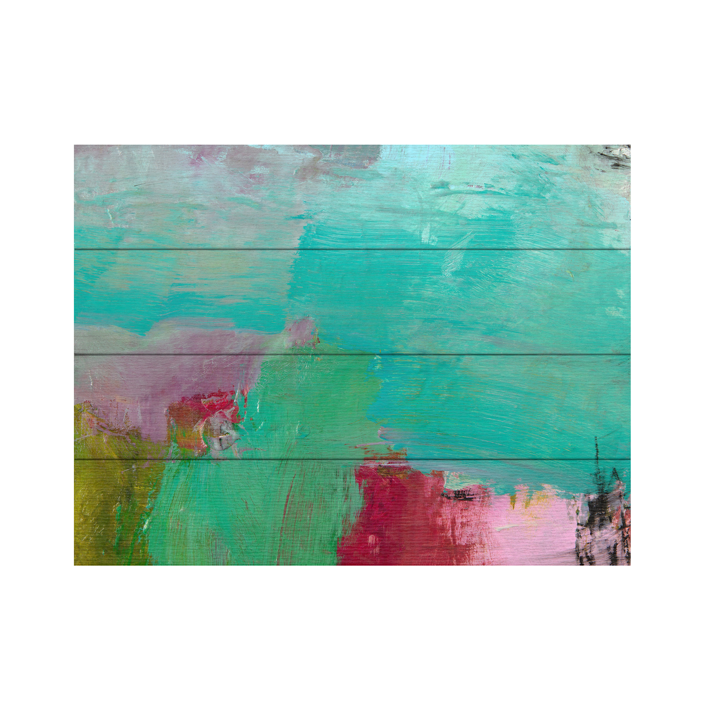Winston Porter Dee Tivenan Island One Wood Slat Art | Wayfair