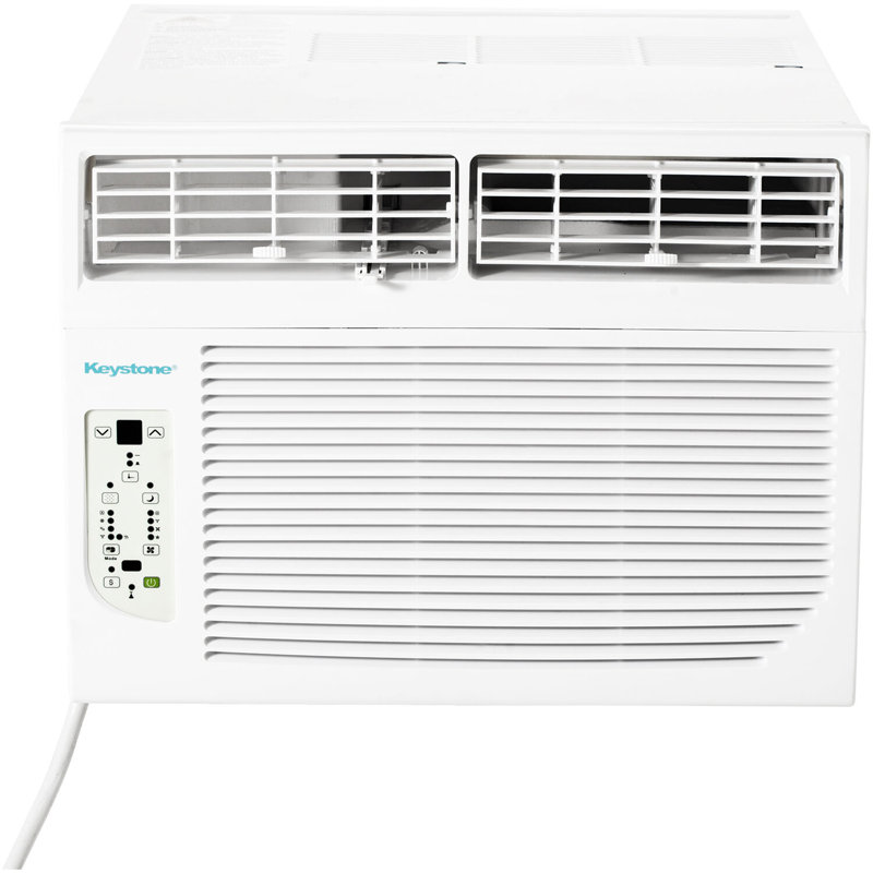 Keystone 8,000 BTU Window Air Conditioner with Dehumidifier ...