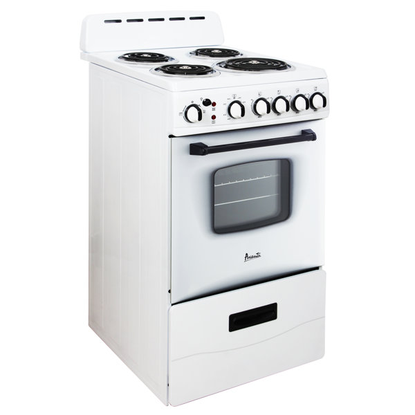 Avanti 20" Electric Range Oven with Framed Glass Door | Wayfair