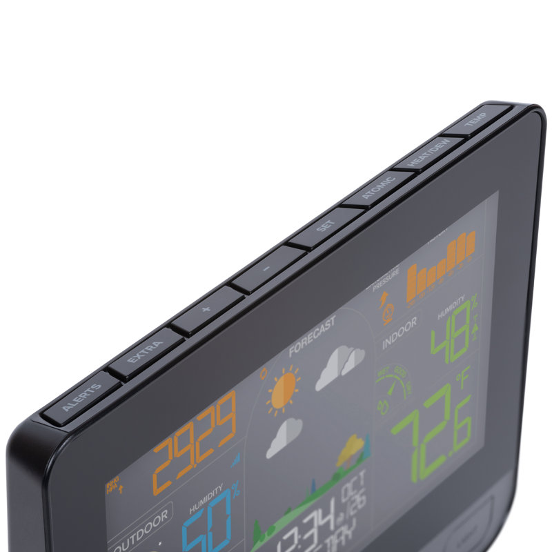 La Crosse Technology Wireless Weather Station with Atomic Time ...