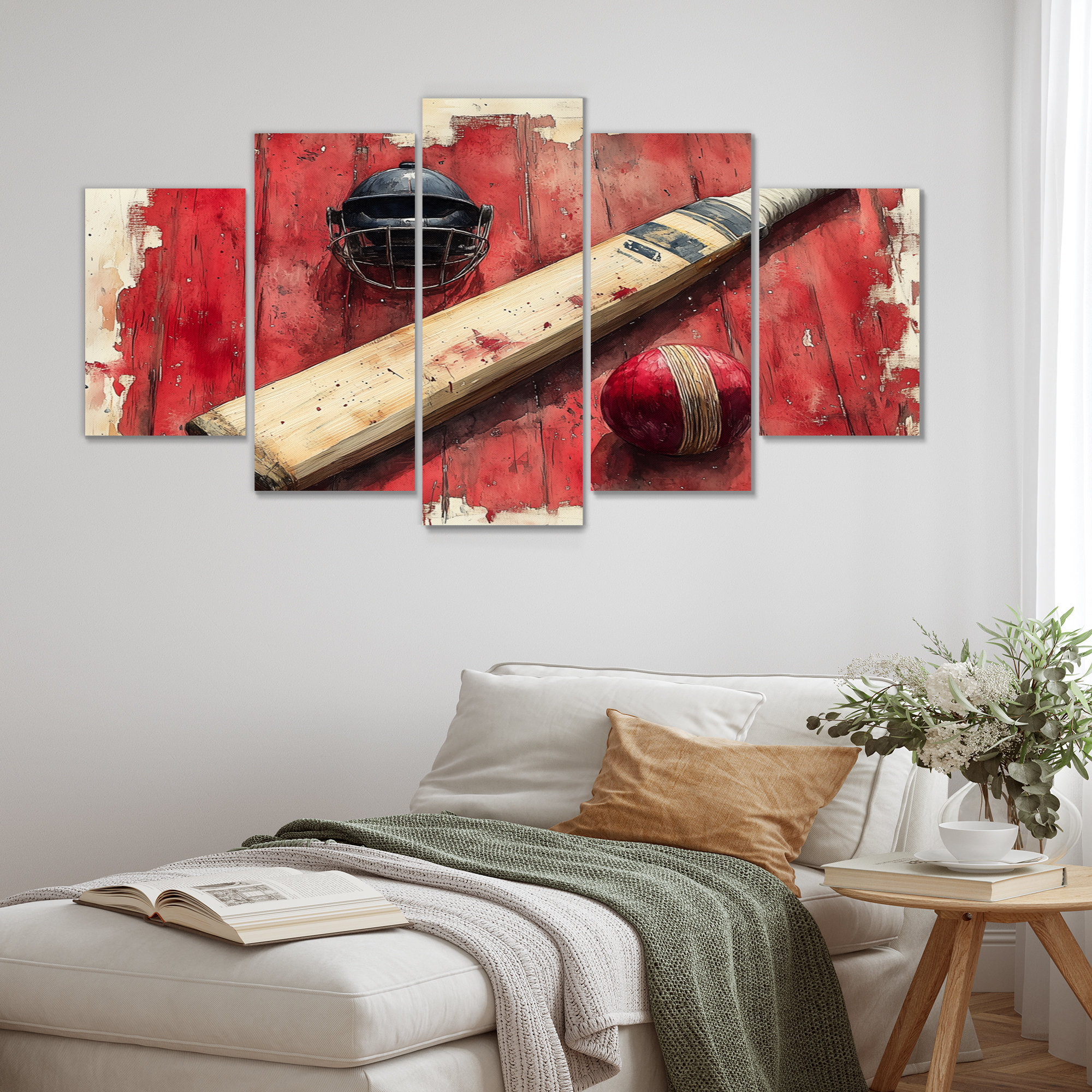 Winston Porter Red And Black Sport Cricket Cricket Equipment - Cricket ...