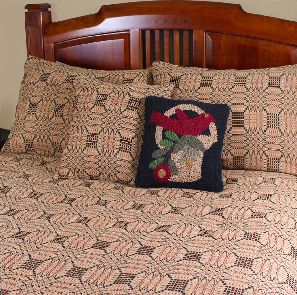 Home Collection by Raghu Jacquard Geometric Flat Sheet | Wayfair