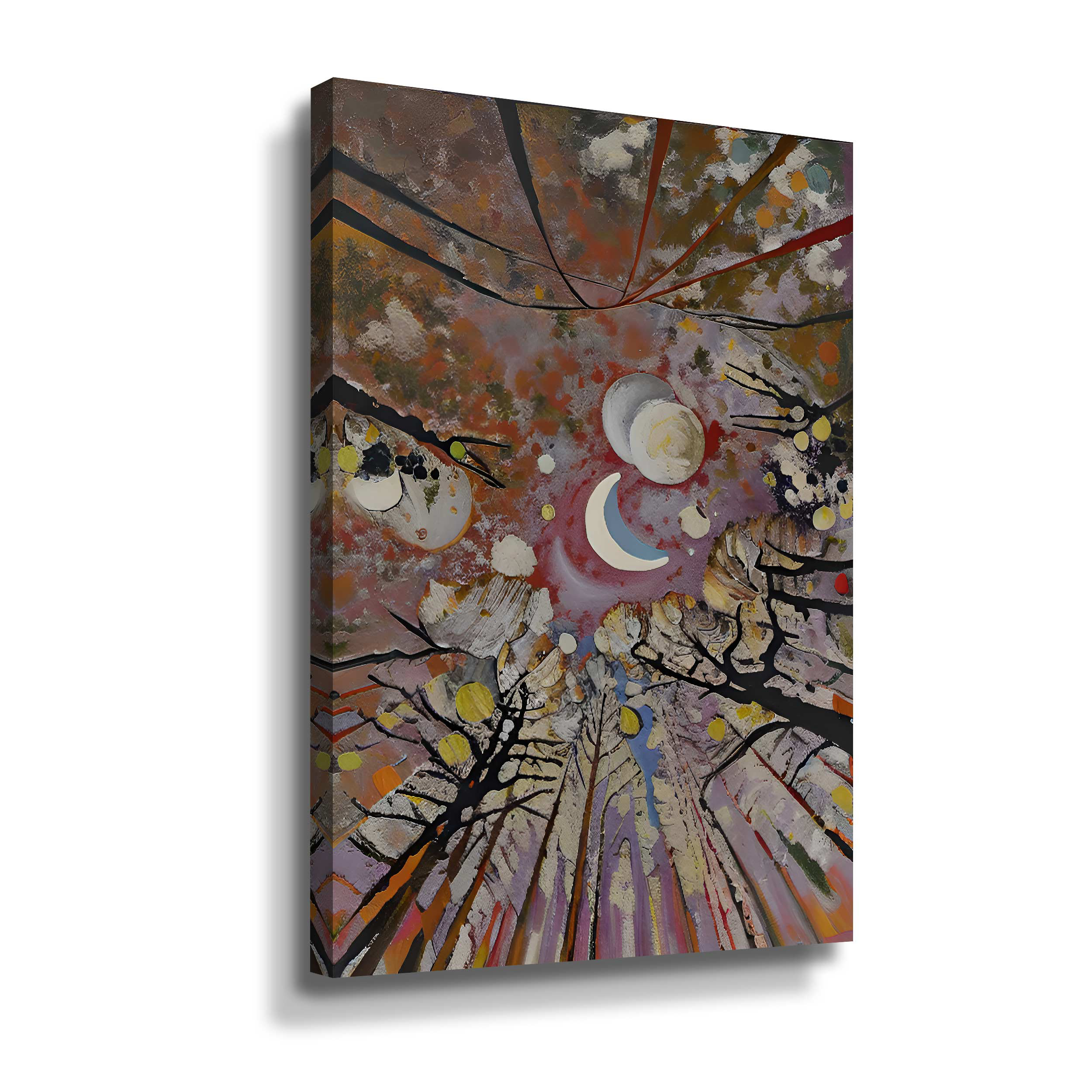 Wildon Home® Looking up at the Cosmos by Elena Ray - Print on Canvas ...