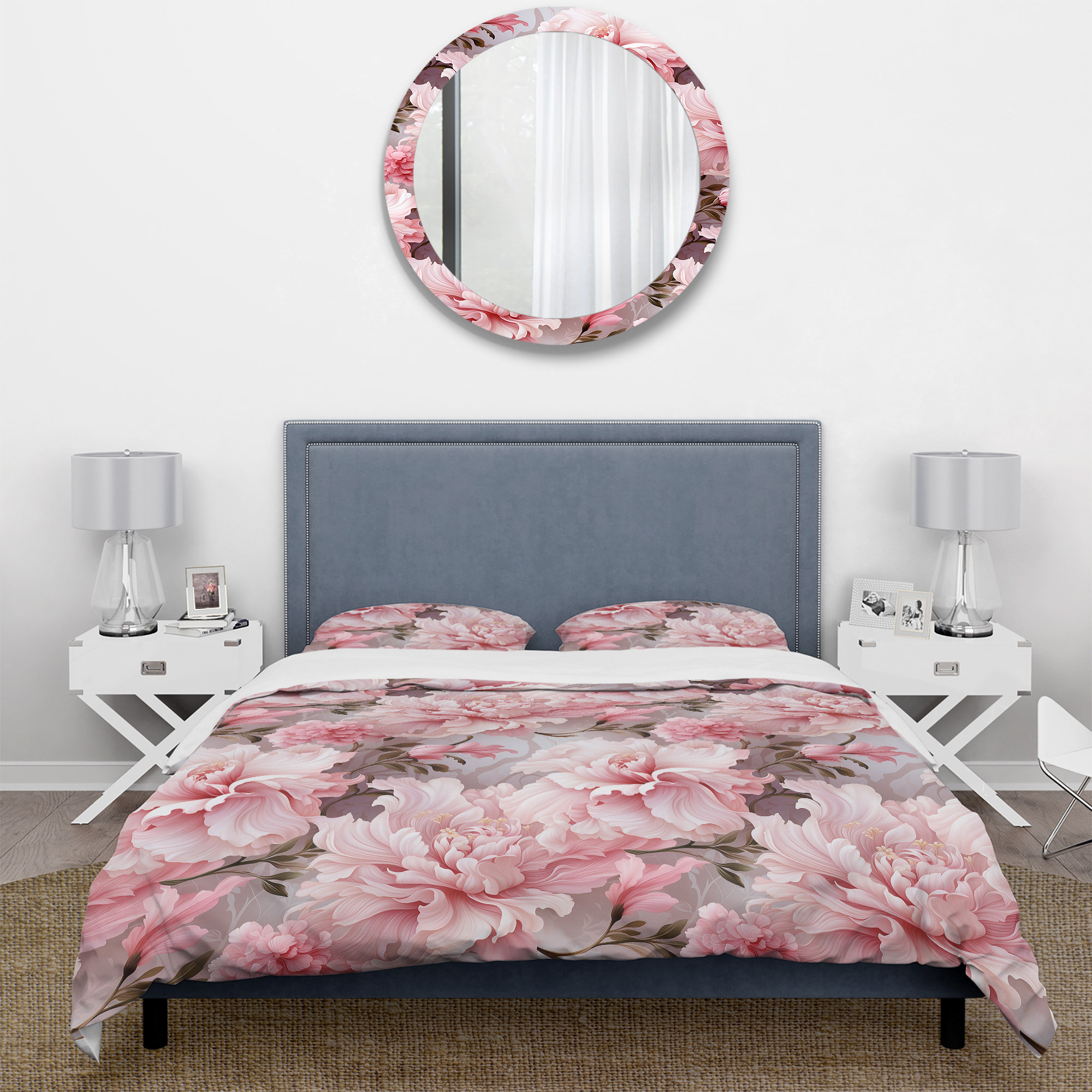 Design Art Ethereal Rococo Flourish Victorian Pattern XXIII Bedding ...