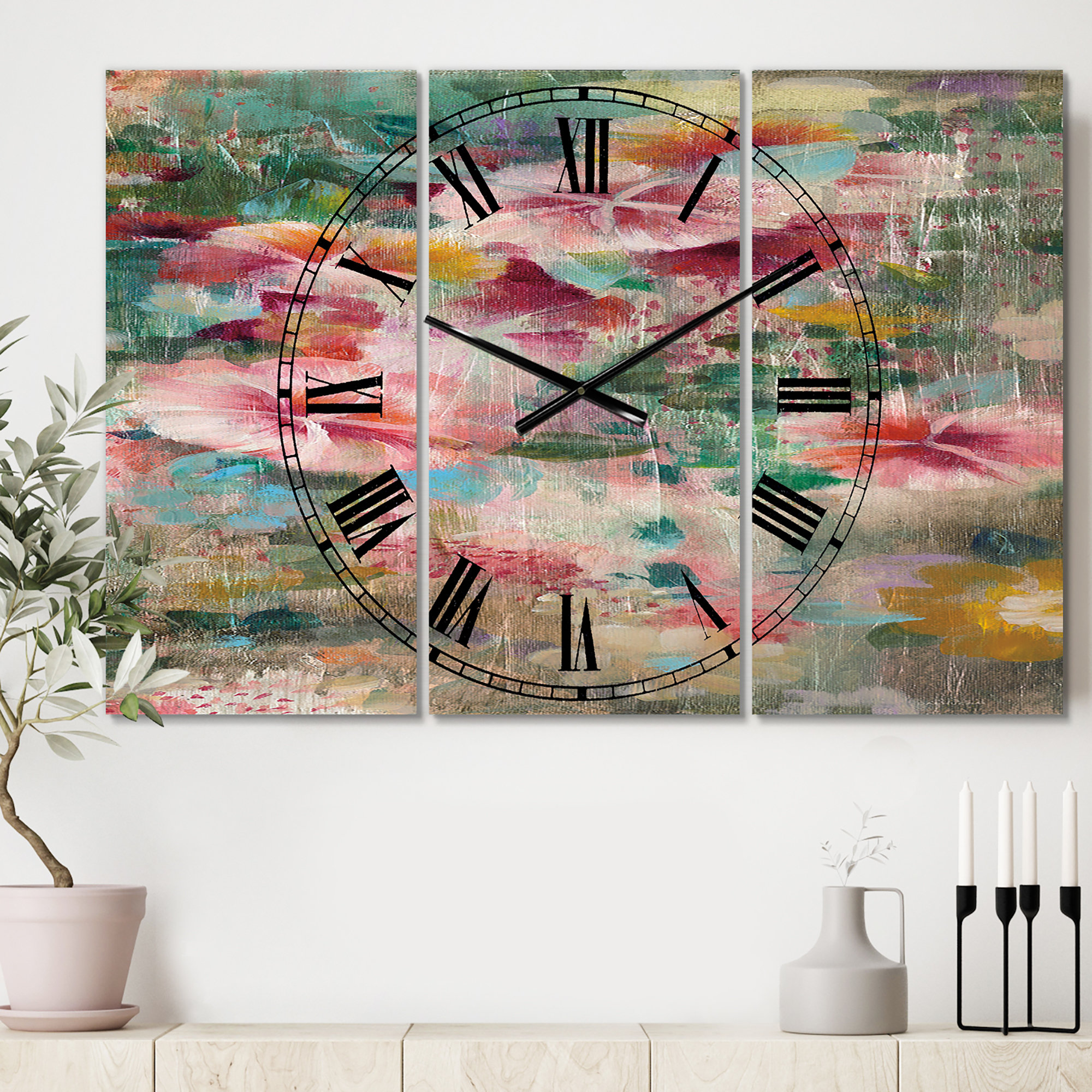 The Twillery Co.® Swigart Oversized Farmhouse Flower Shower III Cottage ...