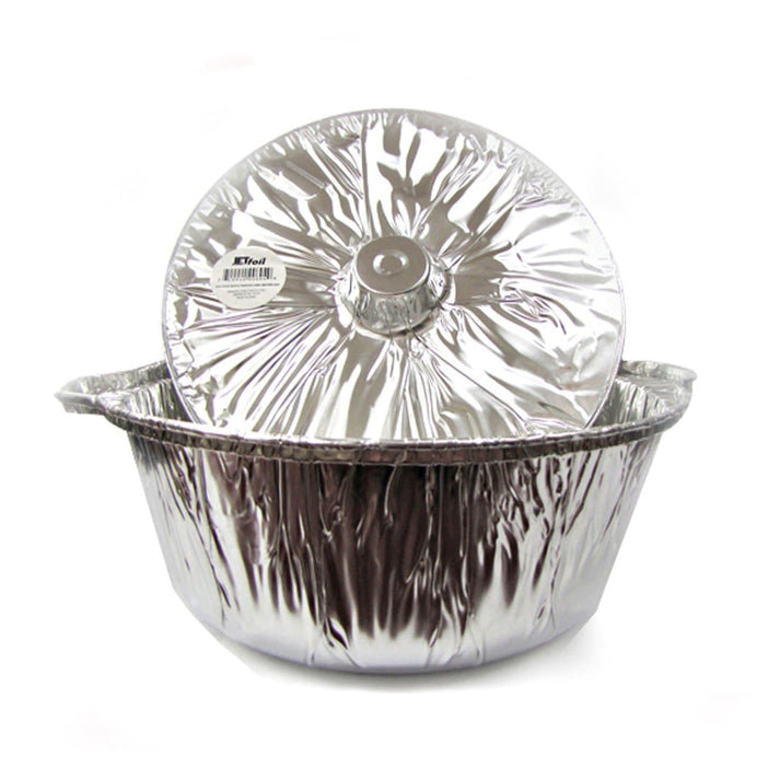 Nicole Fantini JetFoil Disposable Aluminum 4Qtz Small Pot With Lid ...