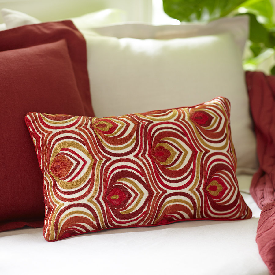 World Menagerie Meinolf Embroidered Pillow Cover & Reviews | Wayfair