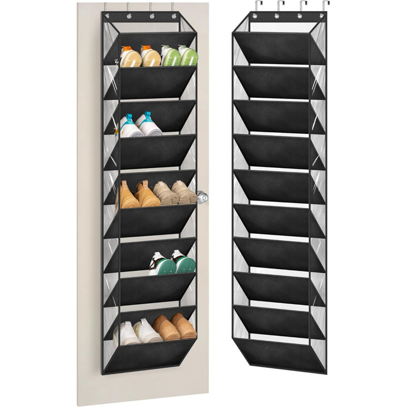 Rebrilliant 10 Pair Hanging Shoe Organizer | Wayfair