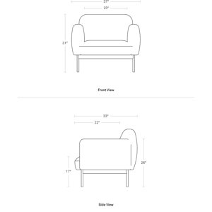 Blu Dot Puff Puff Lounge Chair & Reviews | Wayfair