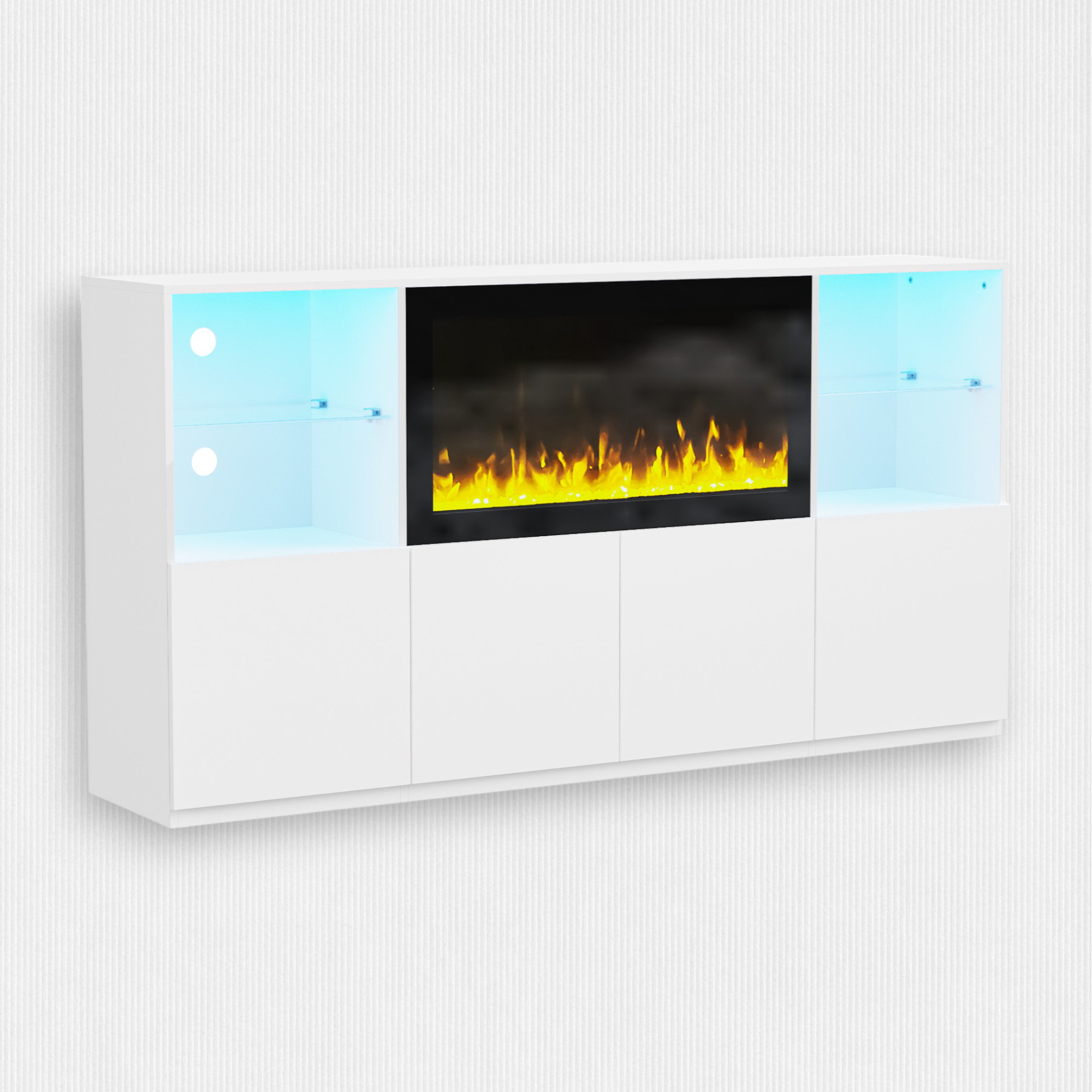 Non Heating Electric Fireplace