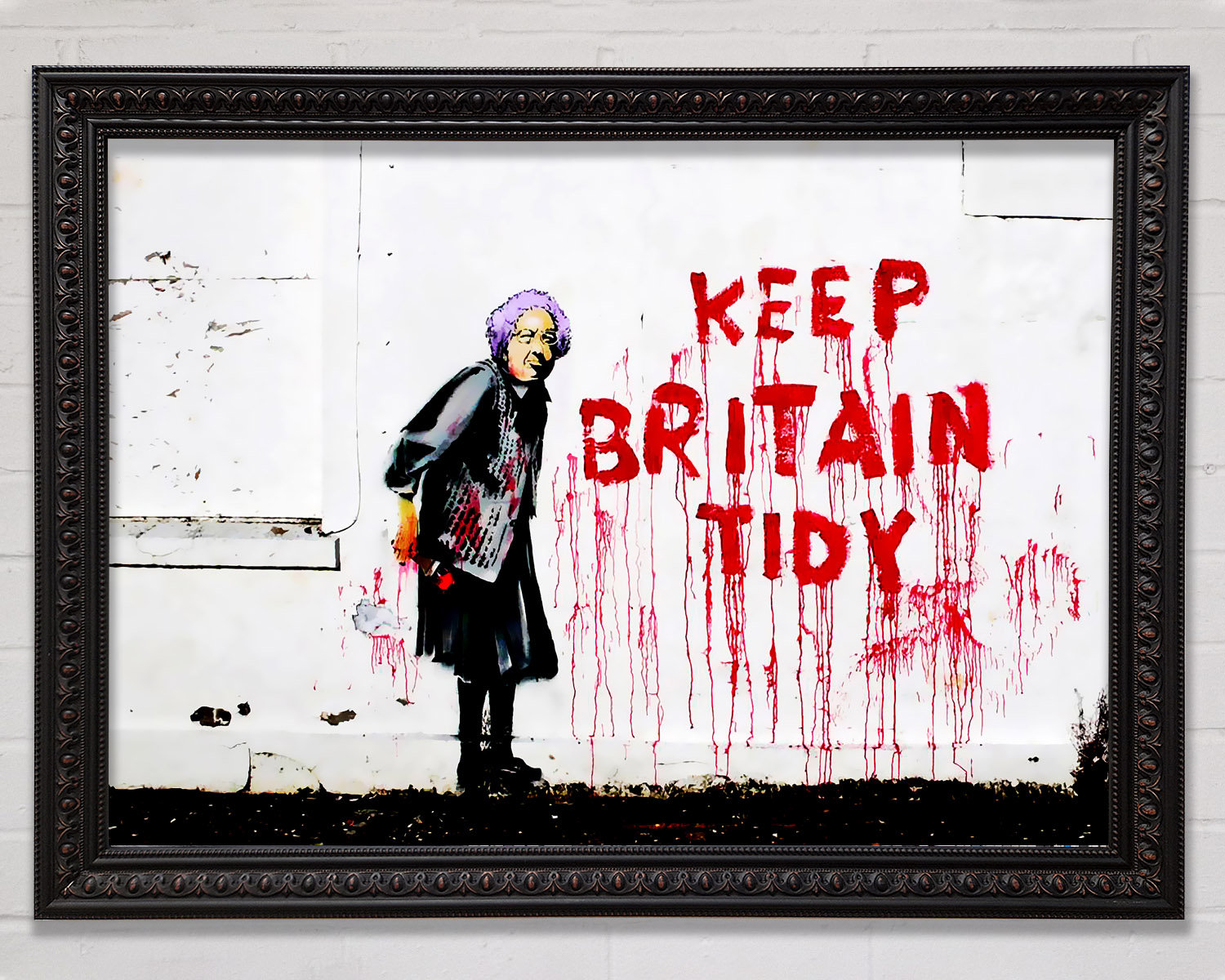 Bright Star Keep Britain Tidy - Print | Wayfair.co.uk