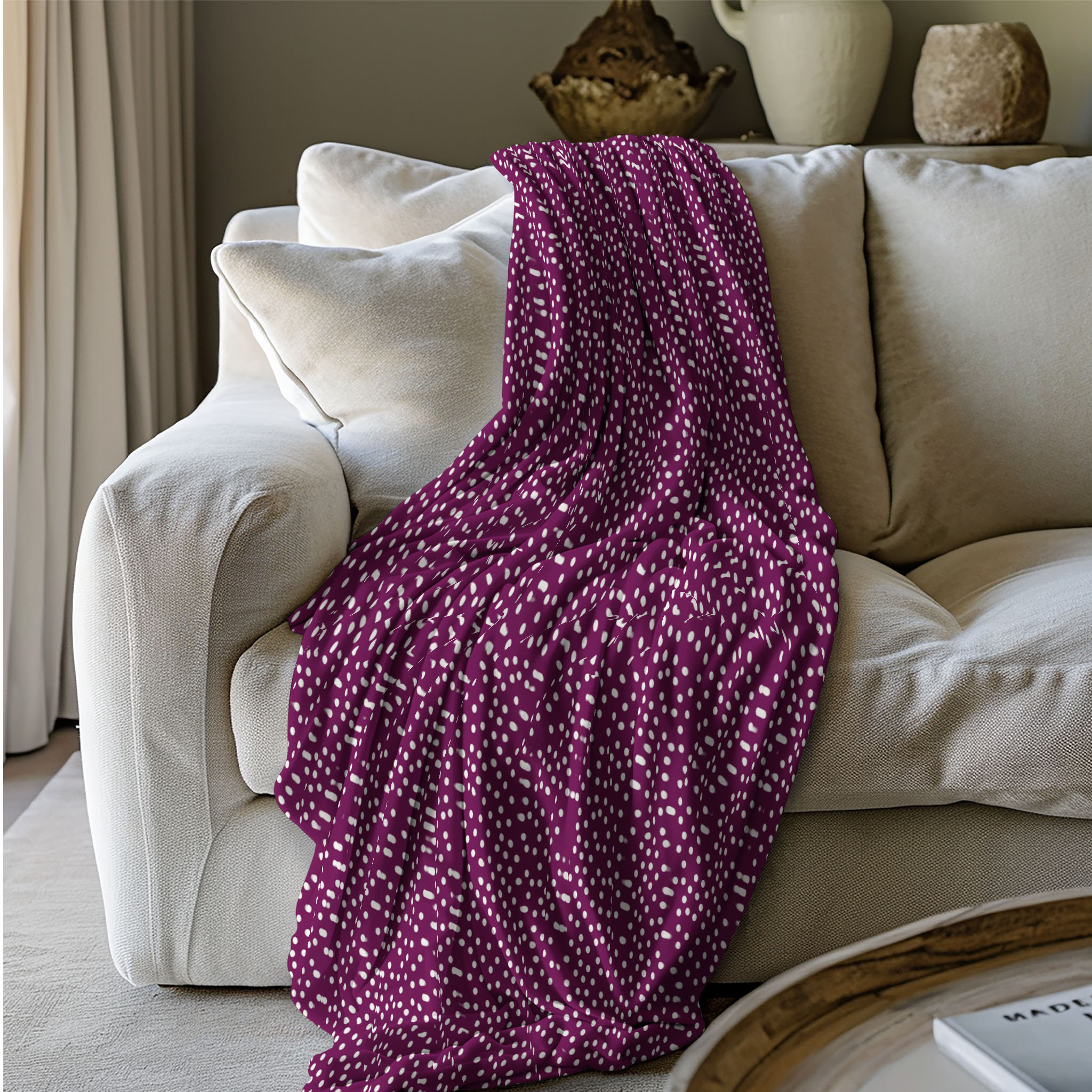 MentionedYou Modest Harvest - 1 Piece Premium Sherpa Blanket | Wayfair