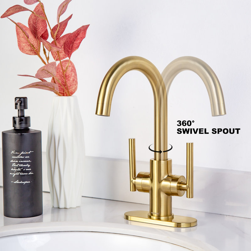 Lava odoro Single Hole Faucet 2-handle Bathroom Faucet with Drain ...