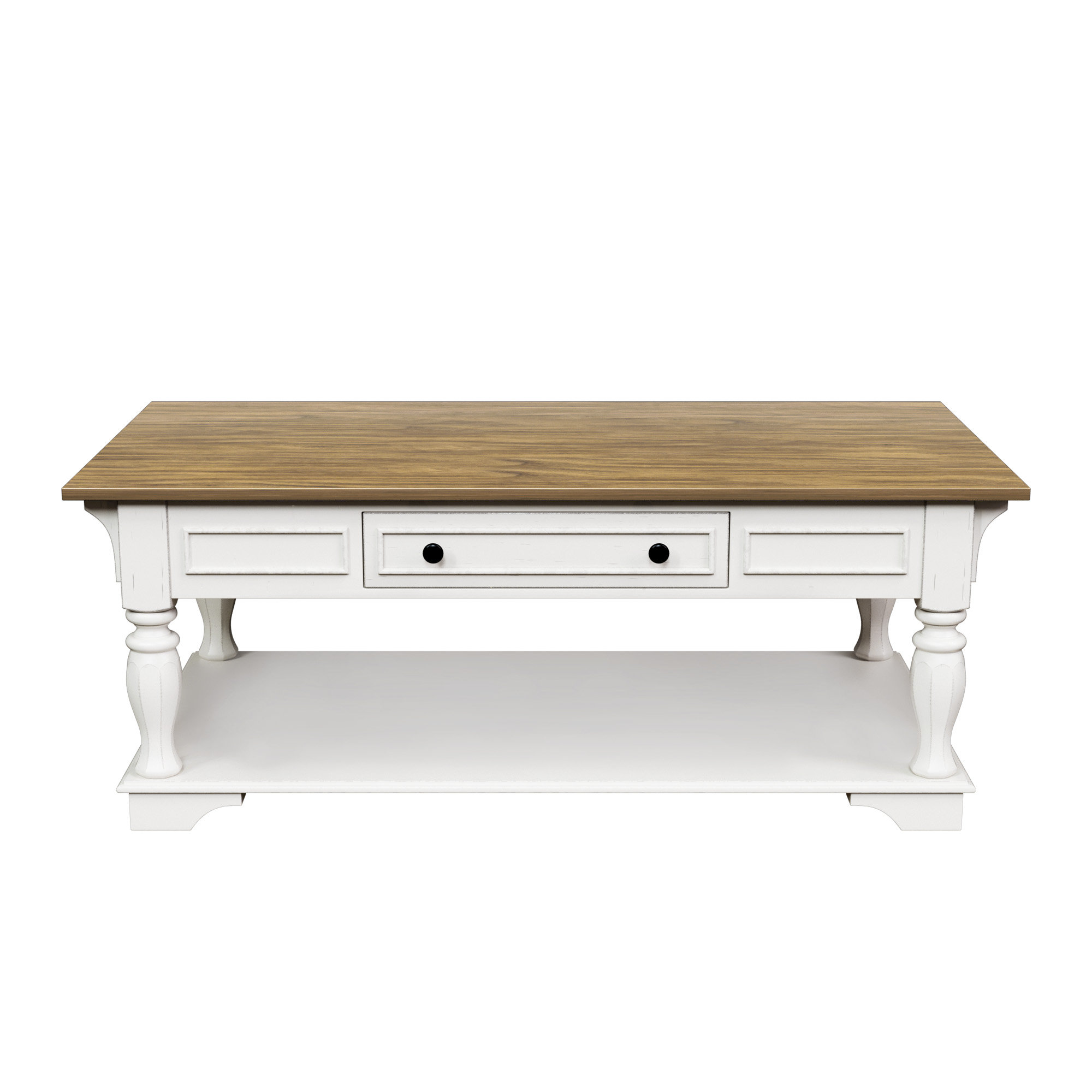 Alcott Hill® Classic Style Solid Wood Coffee Table & Reviews | Wayfair