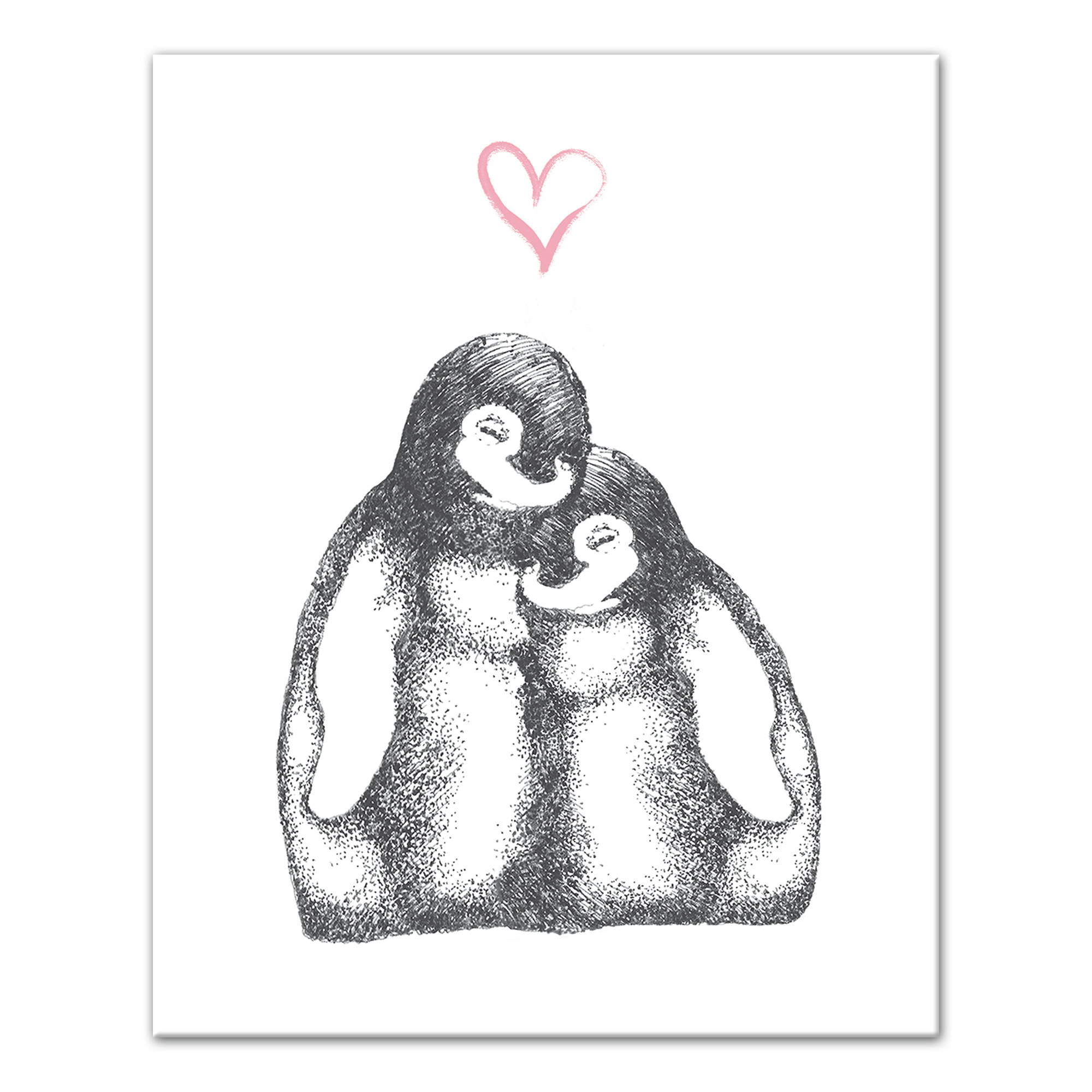Zoomie Kids Mccrady Penguin Love | Wayfair