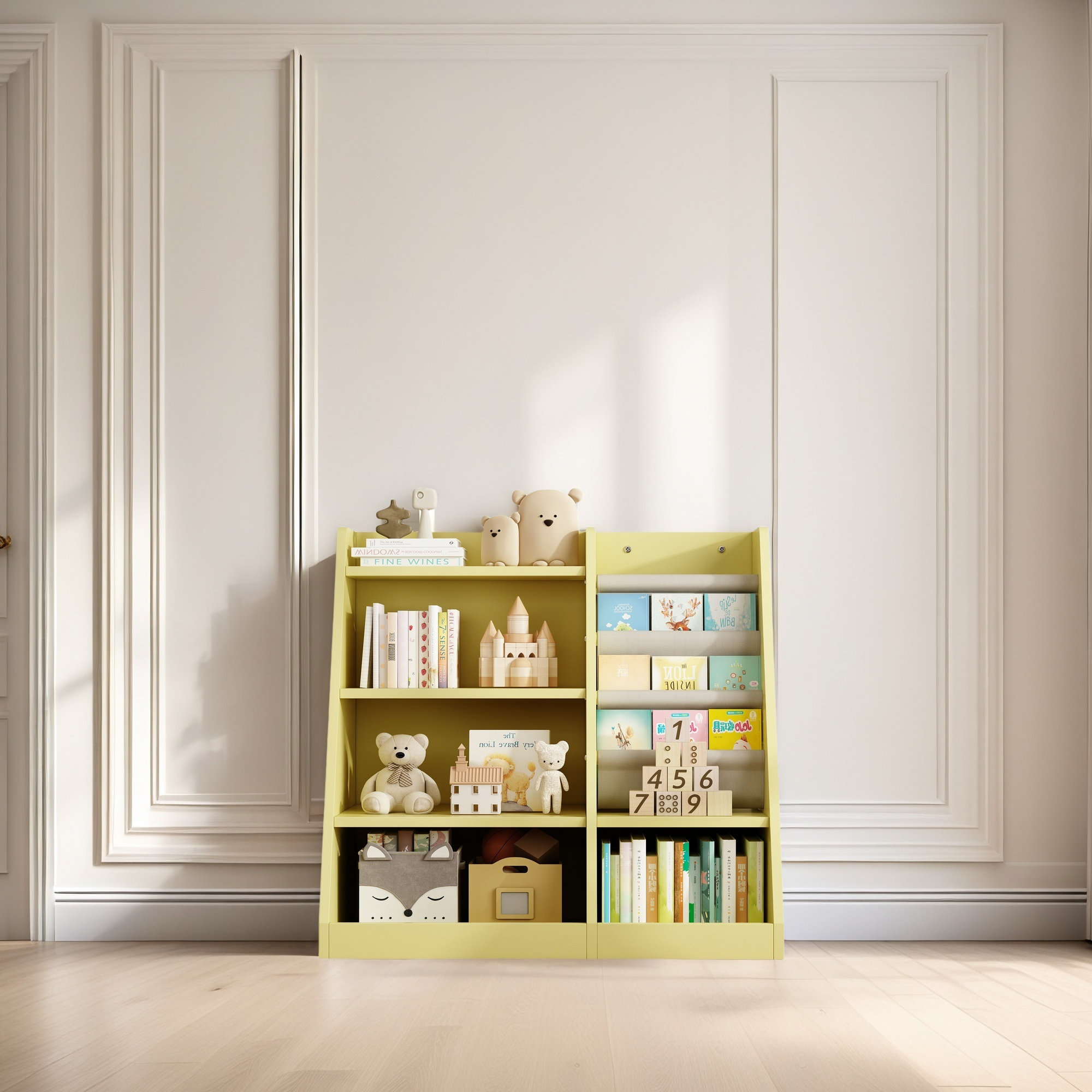 Isabelle & Max™ Aseya Montessori Magic Bookshelf | Front-Facing Book ...