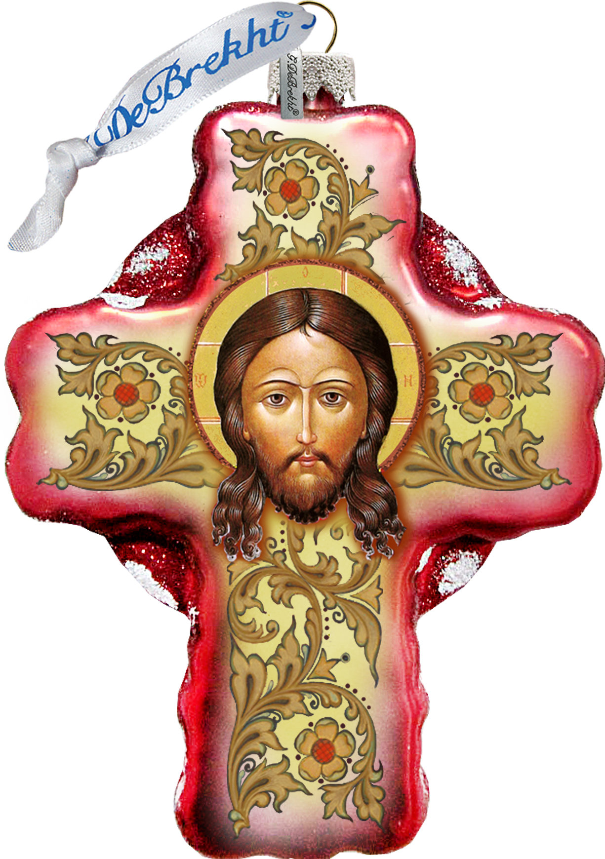 G Debrekht Jesus Face Cross Shaped Ornament | Perigold
