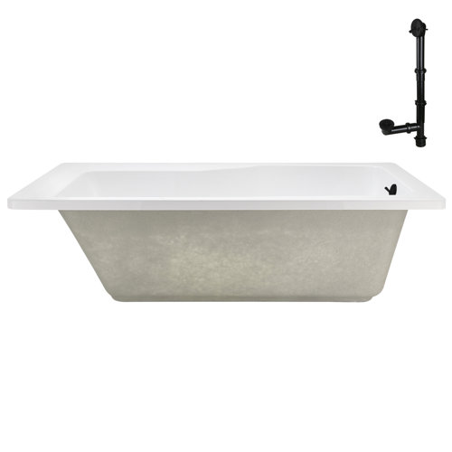 StreamlineBath 66'' x 34'' Bathtub | Wayfair