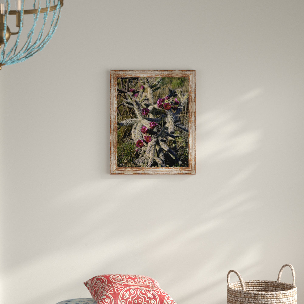 Dakota Fields 'Cholla Cactus' Framed Graphic Art Print on Wrapped ...