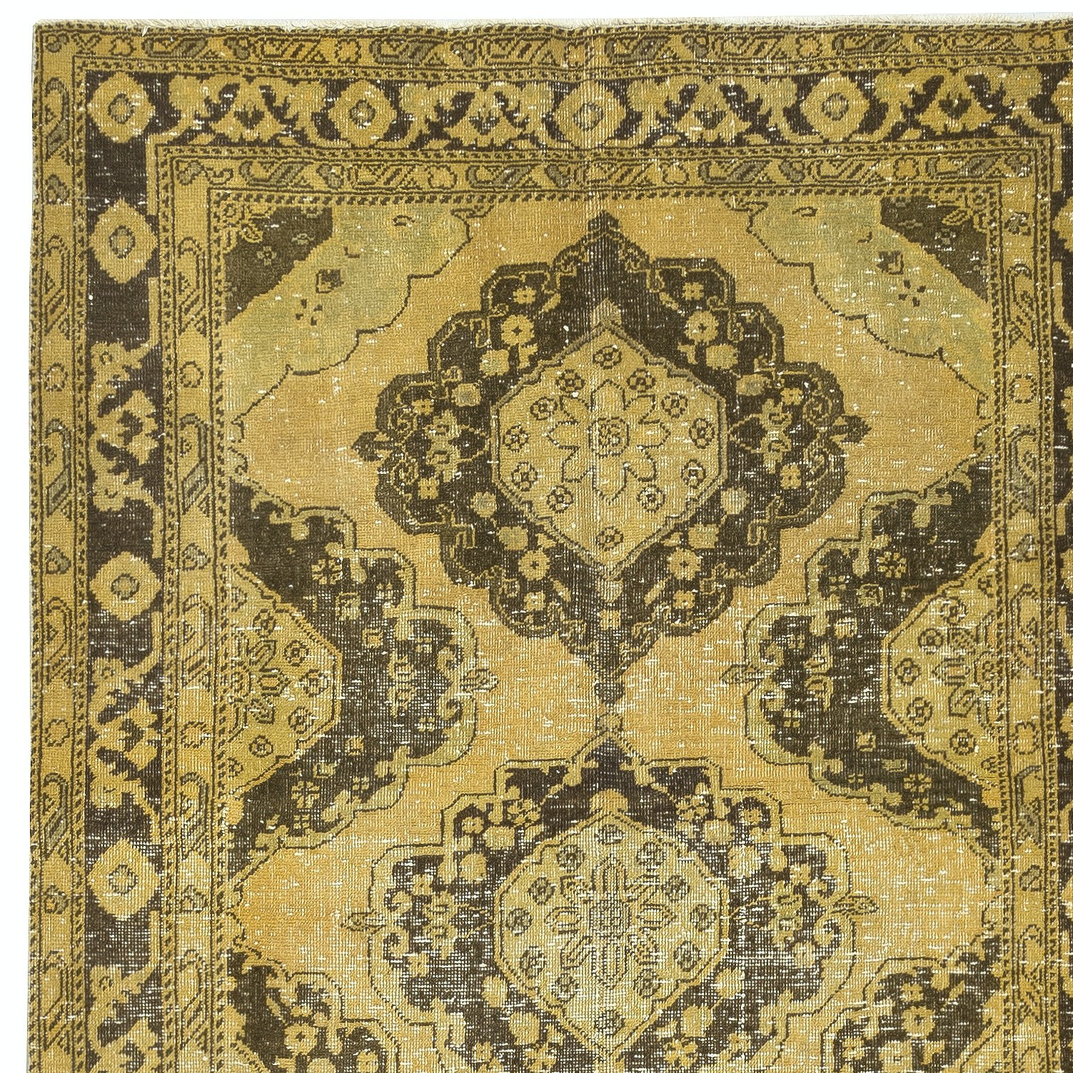 Bungalow Rose 4.7x12 Ft Handmade Hallway Runner. Kitchen Rug. Corridor ...