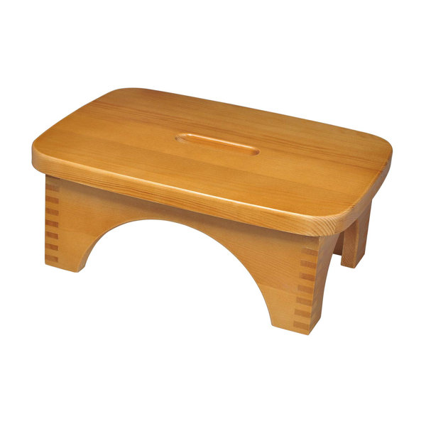 Isabelle & Max™ Aderinola Teak Step Stool - Wayfair Canada