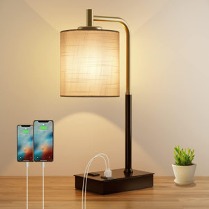 Latitude Run® Metal USB Desk Lamp | Wayfair